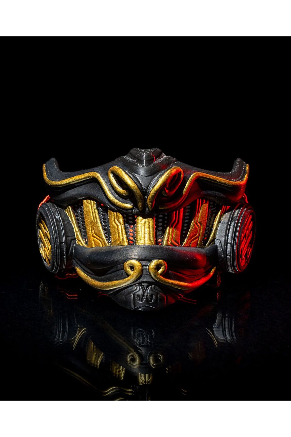 VeyernCraft Cyber Samuray Maskesi Özel Yarım Surat Maskesi Samuray Marvel Maske Fiyatı ...