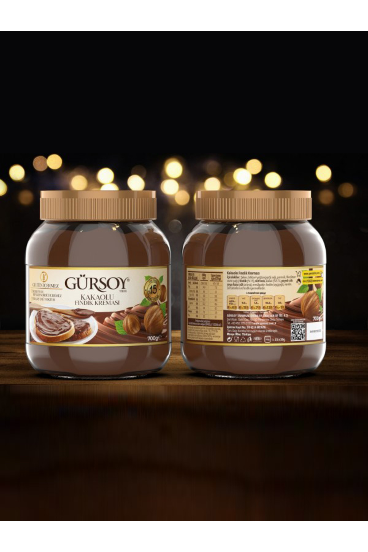 Gürsoy GÜRSOY KAKAOLU FINDIK KREMASI 700 GR CAM - Fiyatı, Yorumları