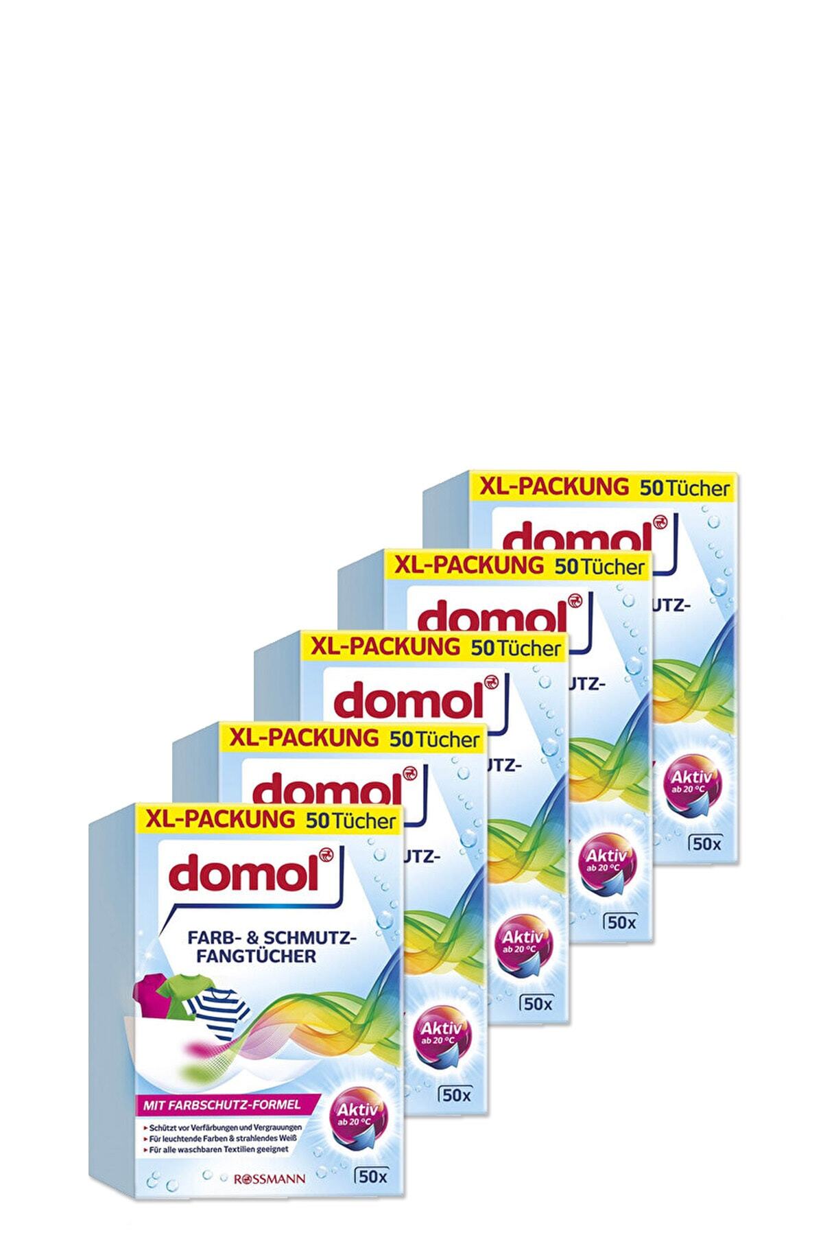 Domol Renk Ayırıcı Mendil 50'li (5 Adet) Fiyatı, Yorumları - Trendyol