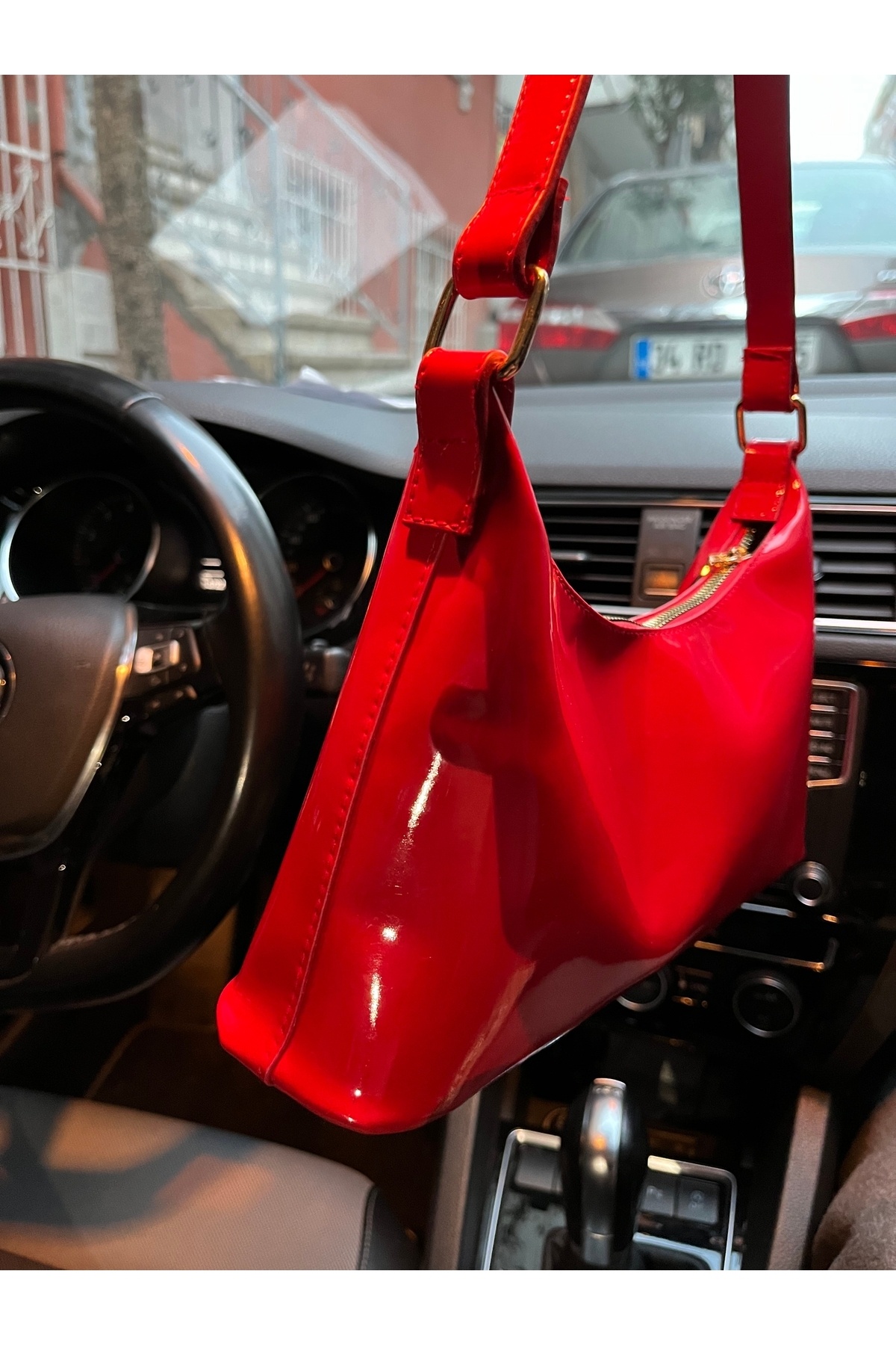 Grandcollection Raby Model Cherry Red Kırmızı Rugan Baget Pinterest ...