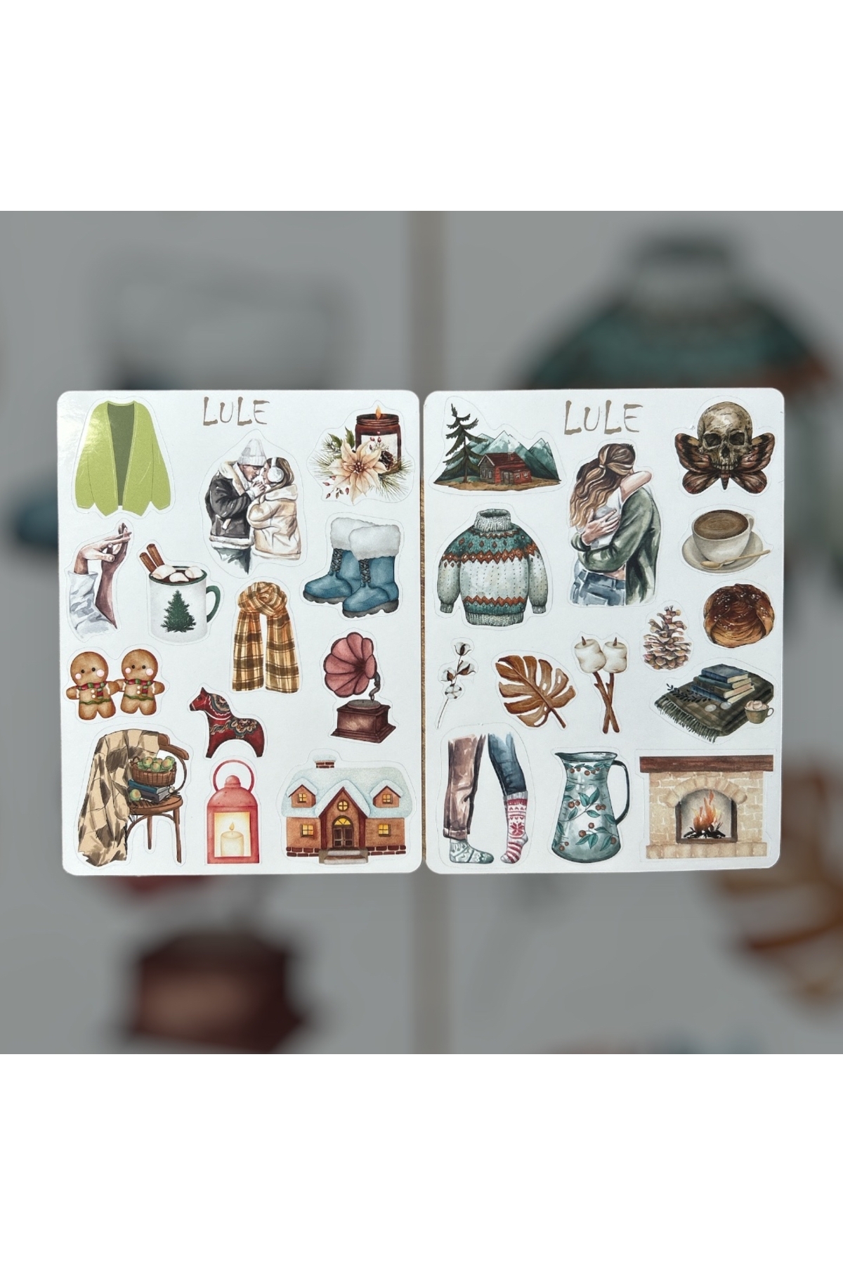 LÜLE CRAFT Winter 2’li Sticker Seti Bullet Journal Fiyatı, Yorumları ...