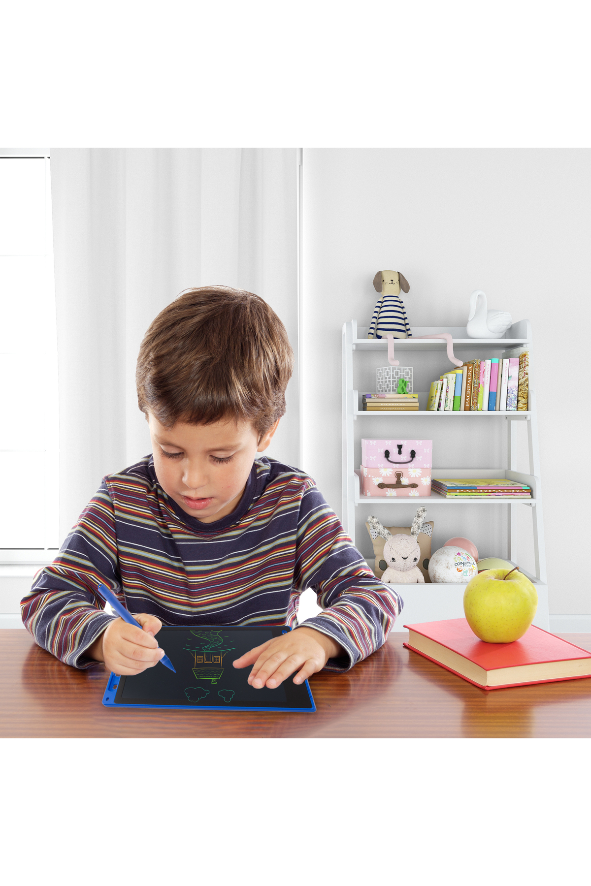 ThinkMaster 2li Dijital Renkli 10 Inc Çocuk Yazı Tableti Çizim Tahtası ...