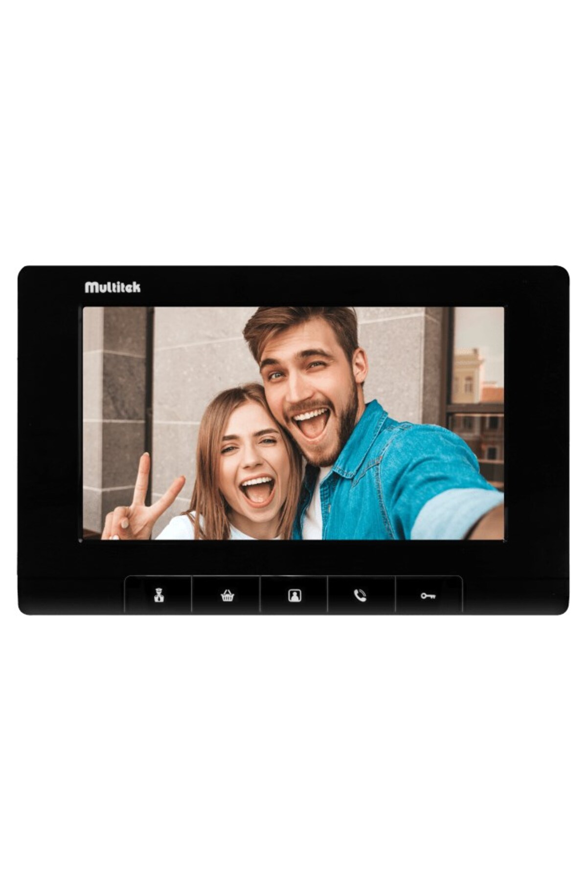 Multitek Multibus Sistem MB74-S 7 inç Daire Görüntülü Diafon Ekranı 9G ...