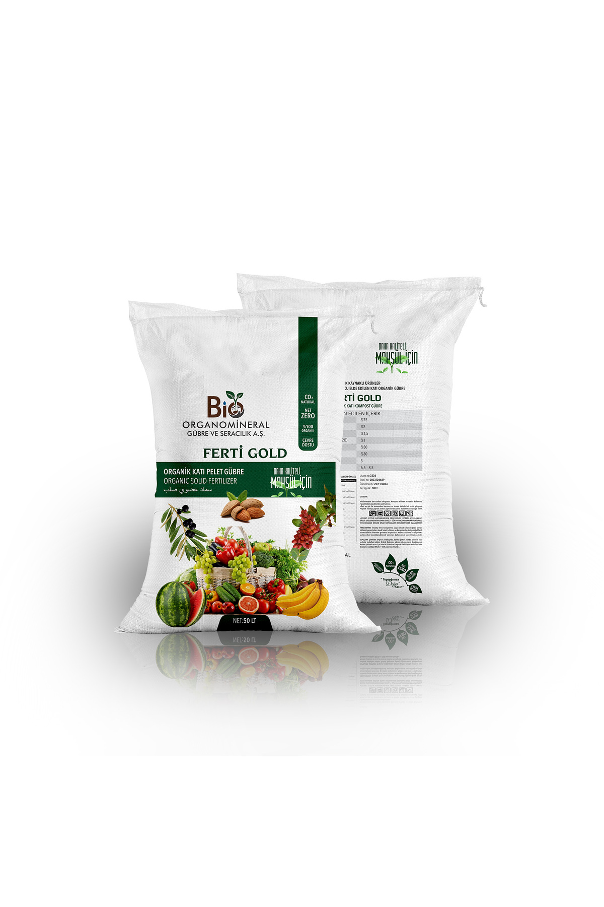 Bio Organomineral Organik Kompost Gübre 25 kg - Fiyatı, Yorumları