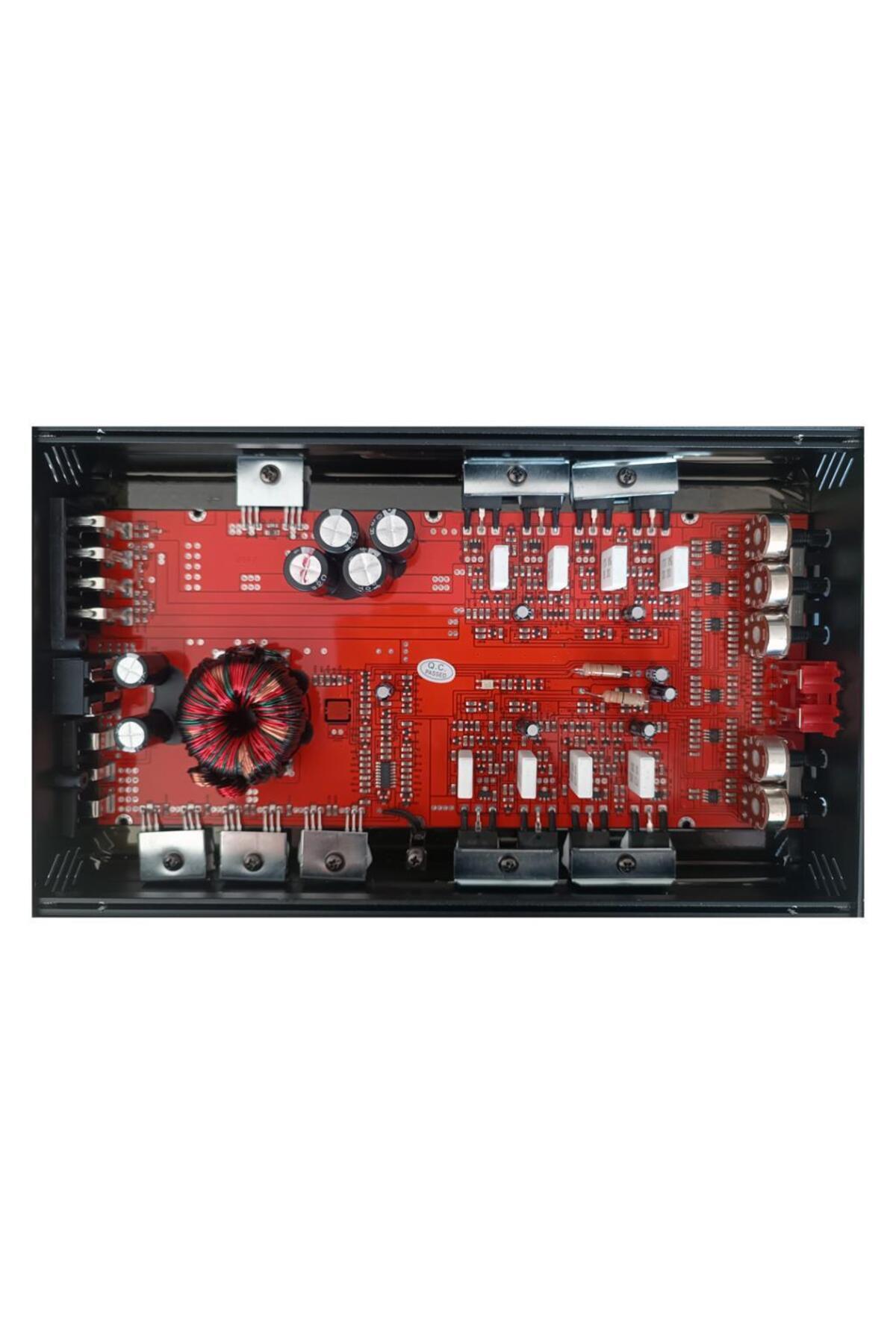 ADS Profesyonel Mid Tesisat Amfisi 5000w 4kanal Oto Amfi 4x80 Rms ...