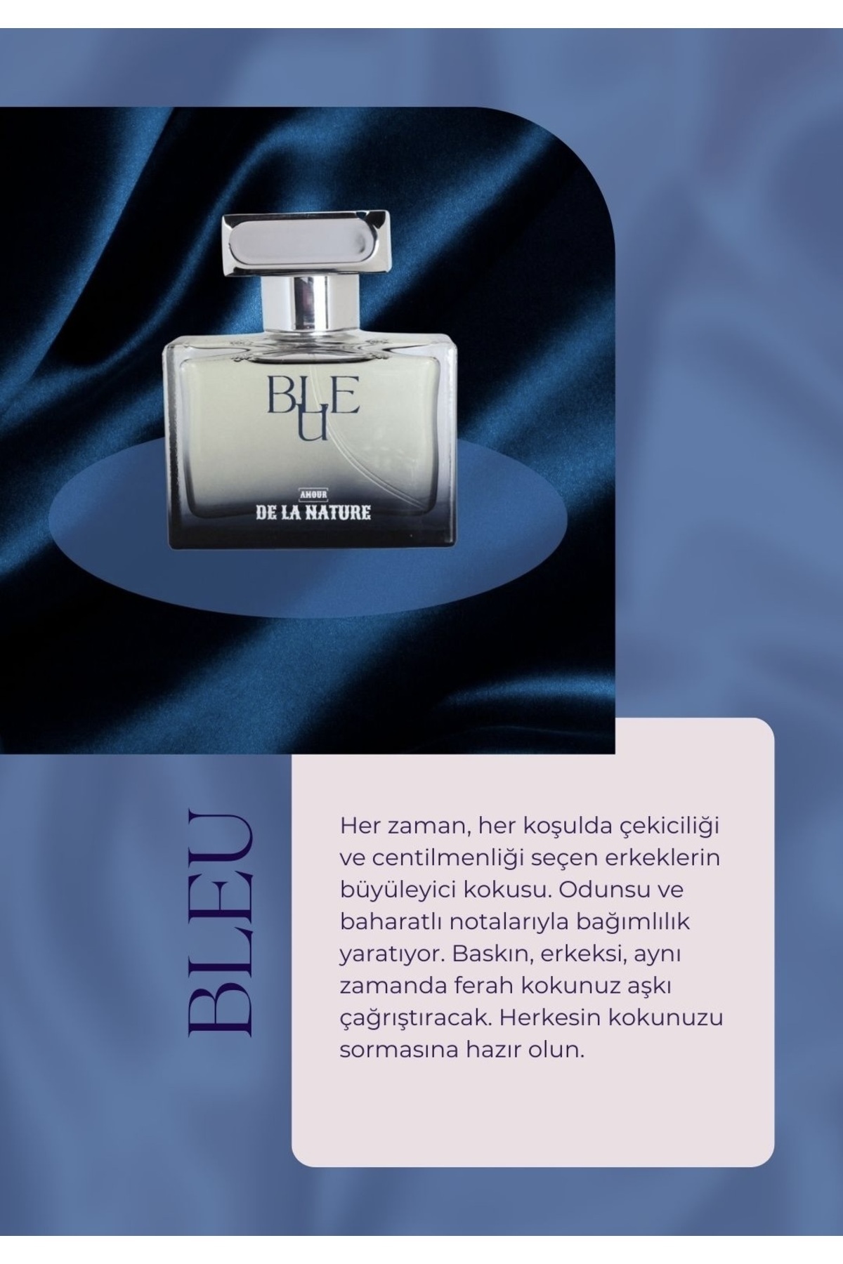 AMOUR DE LA NATURE Bleu Erkek Parfüm 50ml Edp Fiyatı, Yorumları - Trendyol