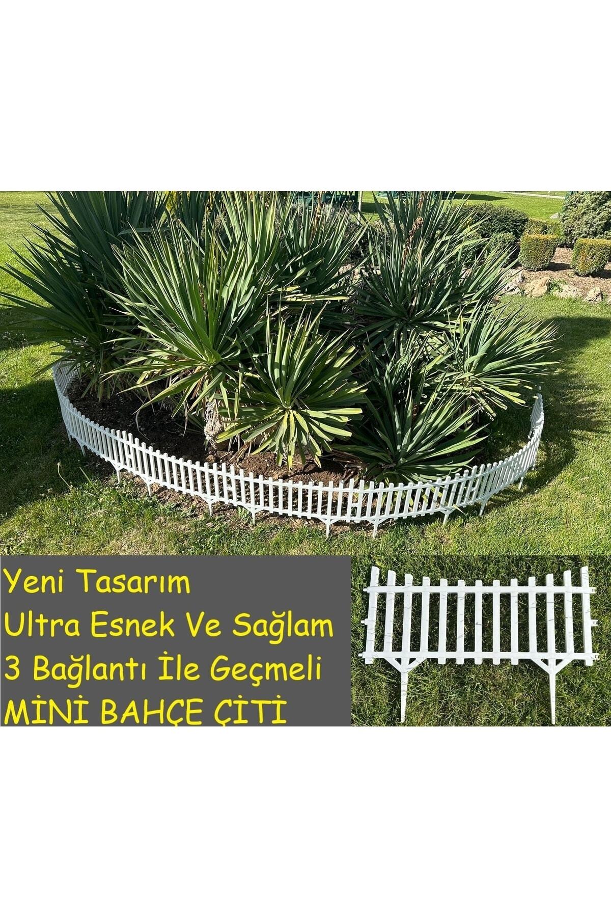 DDTREND Yeni Tasarım Mini Bahçe Çiti Dekoratif Esnek Plastik Çit Peyzaj ...