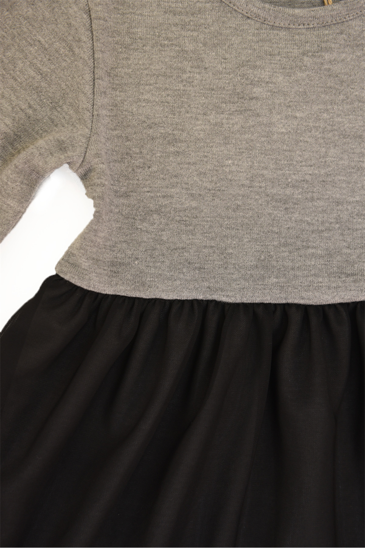 LUESS Kız Çocuk Tül Detaylı Triko Elbise Fiyatı, Yorumları - Trendyol