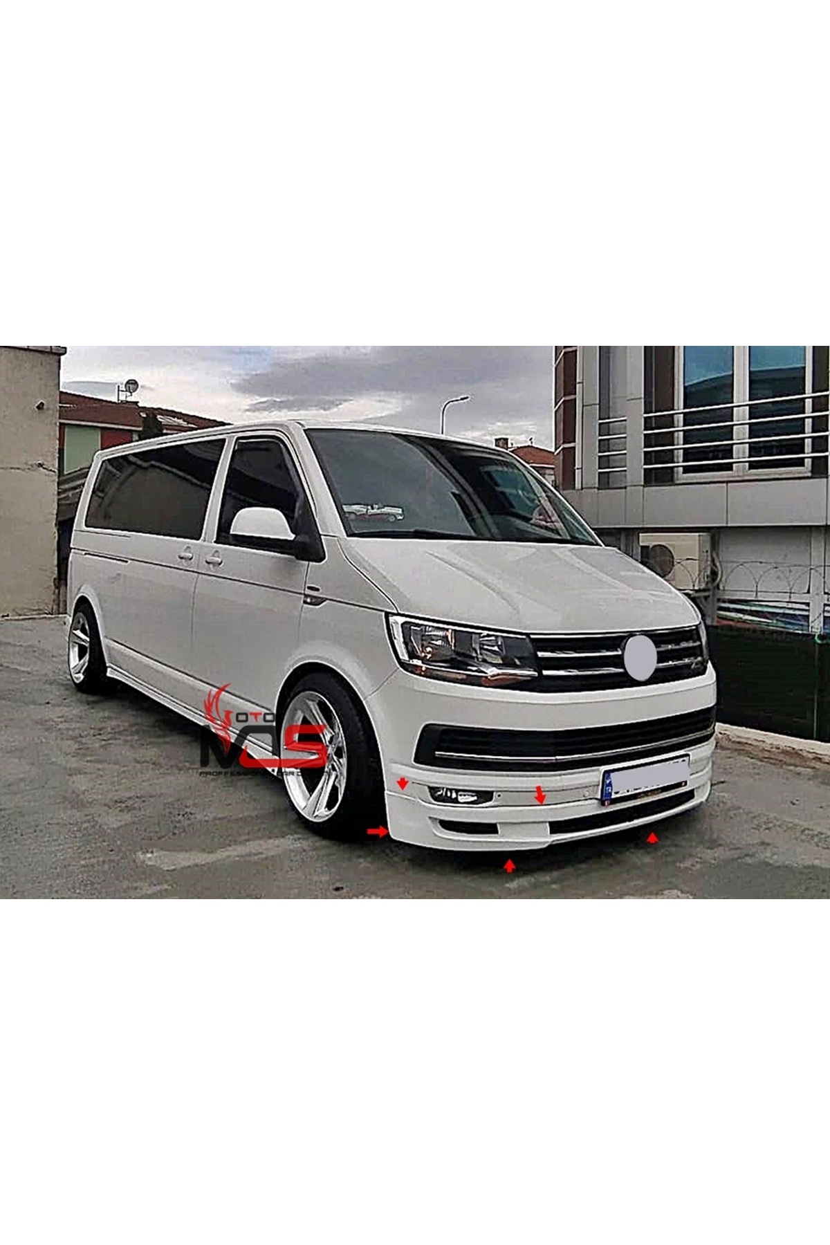 OTO MOS GARAJ VW TRANSPORTER T7 ABT ÖN TAMPON EKİ FİBERGLASS BOYASIZ ...