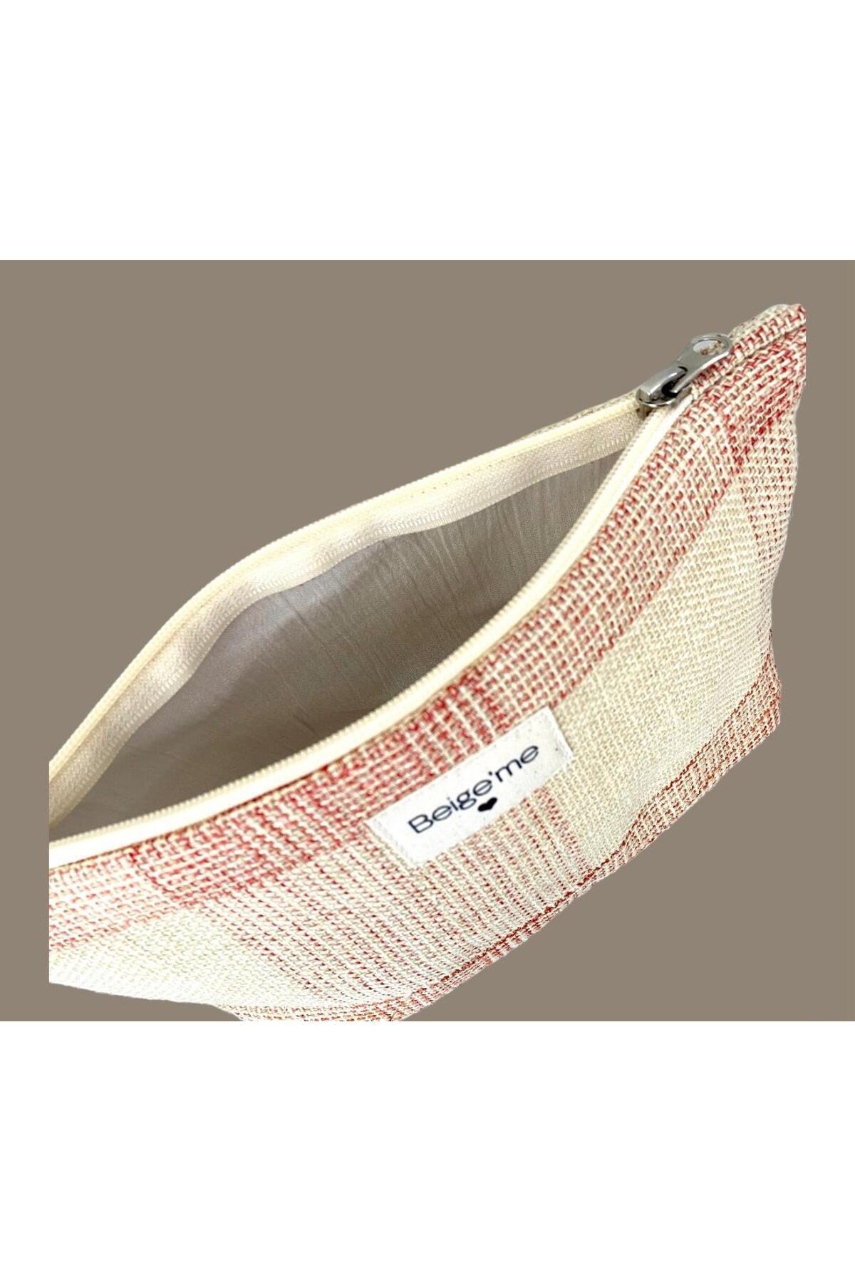 BEJ DOKU Hasır Çanta / Makyaz Çantası / Clutch Fiyatı, Yorumları - Trendyol