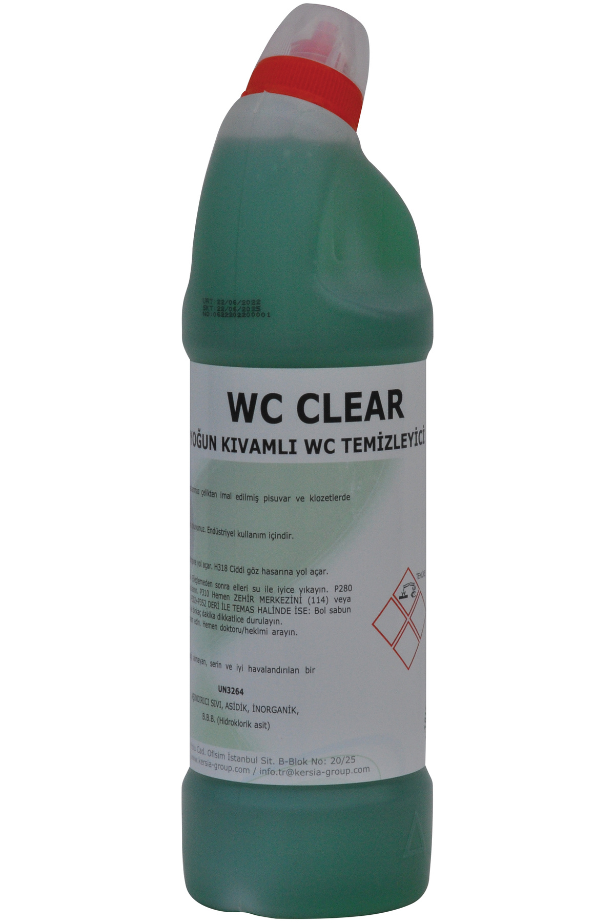 kersia WC CLEANER 1 LT.(WC TEMİZLEYİCİ KOYU KIVAMLI DETERJAN) Fiyatı ...