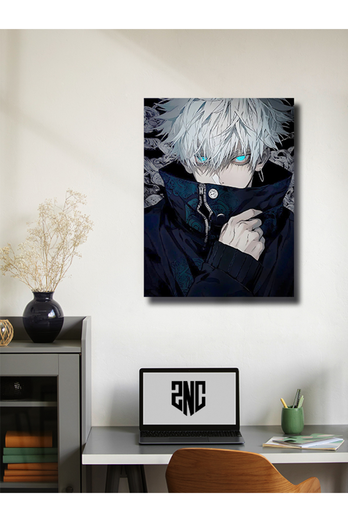 ZNC Satoru Gojo, Jujutsu Kaisen, Özel Tasarım Kağıt Poster, Duvar ...