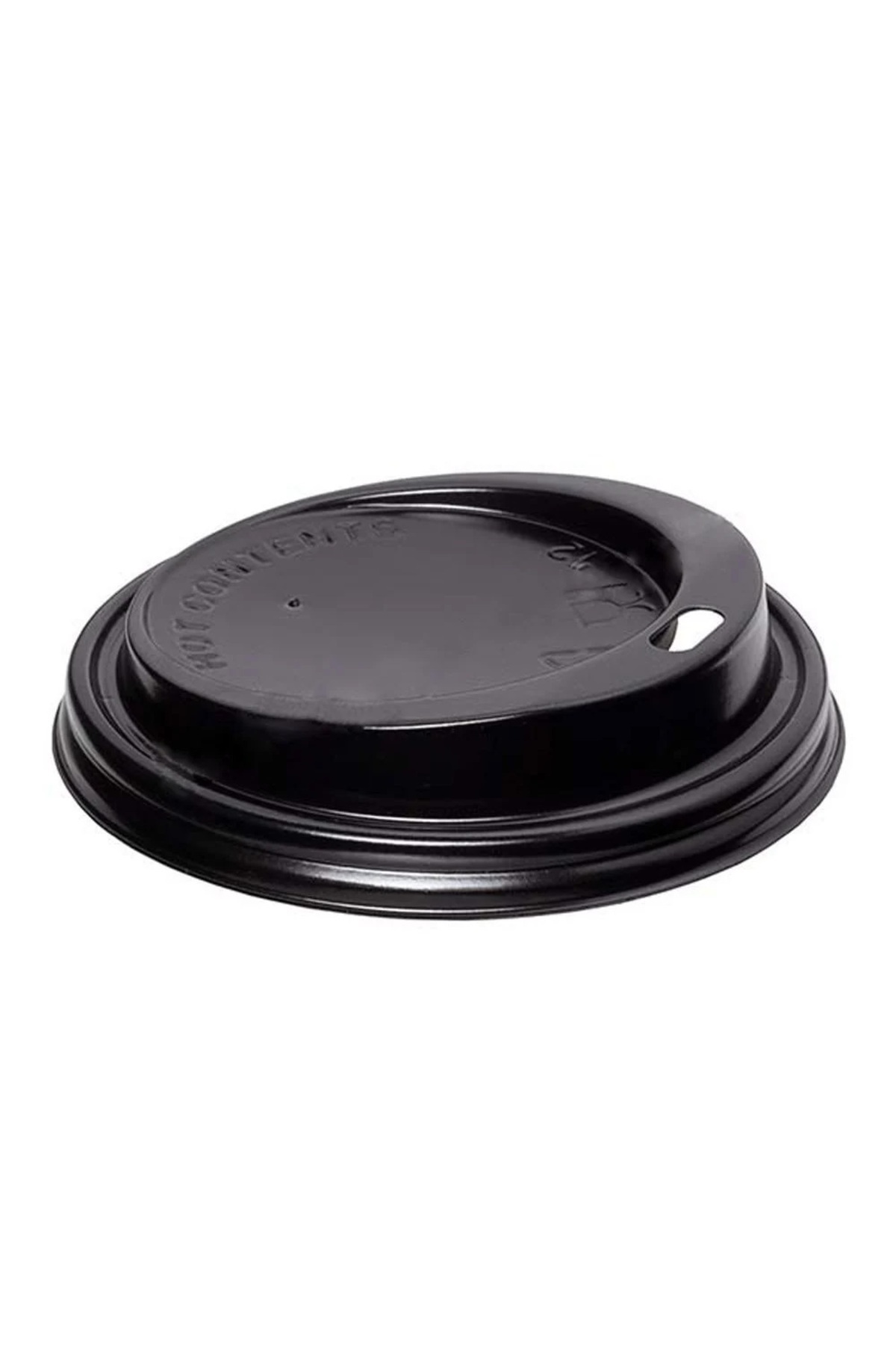 Rioba Cup 9 Oz Siyah Kapaklı Karton Bardak Kahve Çay Kağıt Bardak 250 ...