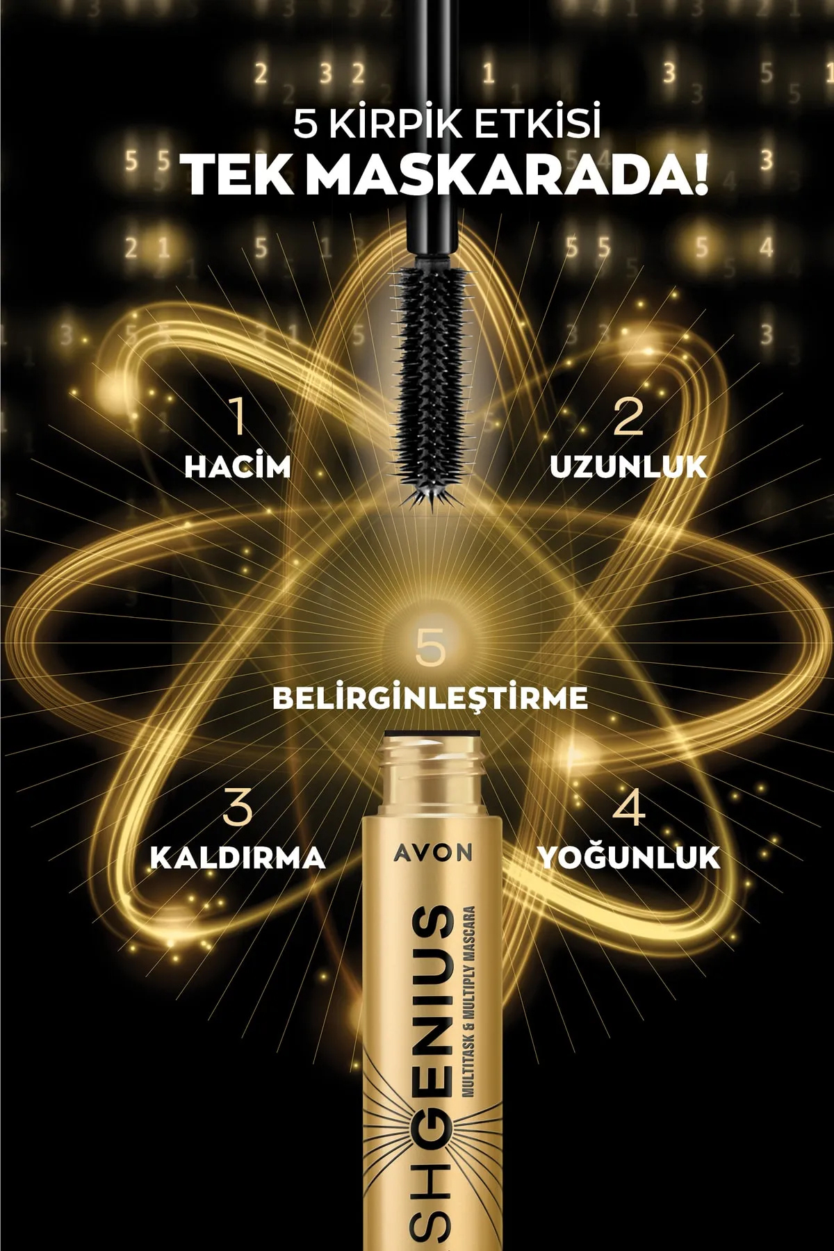 Avon True Lash Genius 5 Etkili Maskara 10 Ml. Modern Navy İkili Set - Fiyatı, Yorumları