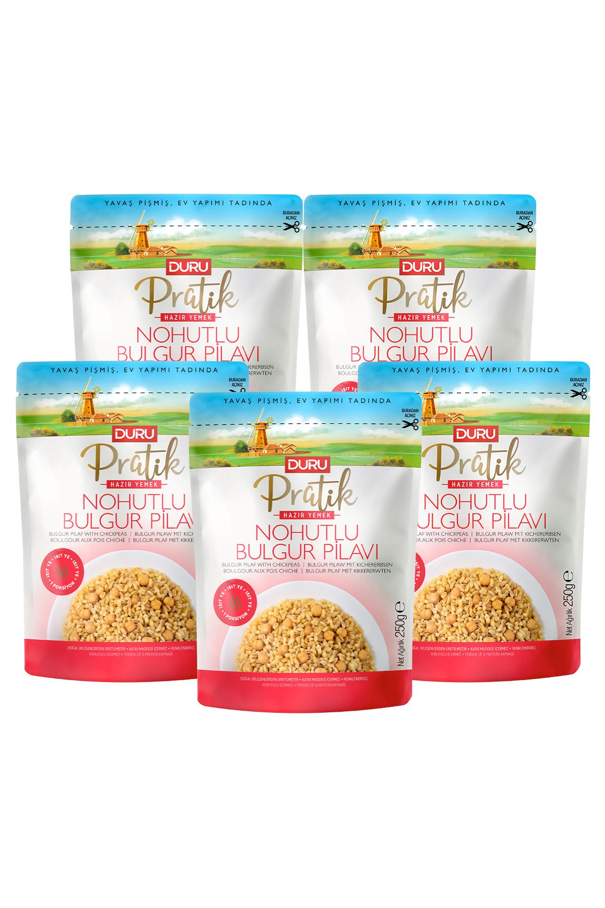 Duru Bulgur 5'li Duru Pratik Nohutlu Bulgur Pilavı 250gr Fiyatı ... Duru Bulgur 5'li Duru Pratik Nohutlu Bulgur Pilavı 250gr Fiyatı ...