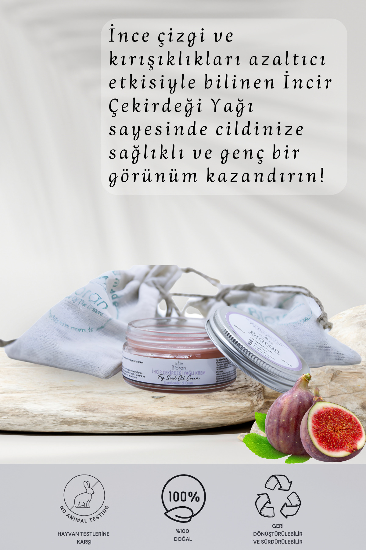Bioran Incir Çekirdeği Yağlı Yoğun Bakım Kremi 40 Ml. %100 Doğal Fiyatı ...