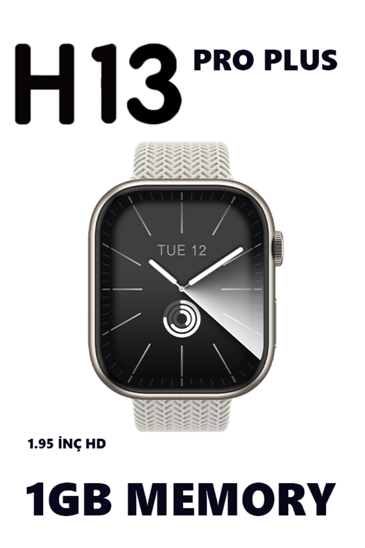 Wearfitpro Watch 9 Serisi H13 Pro Plus 1.95Hd Ekran +500 Rehber Albüm ...