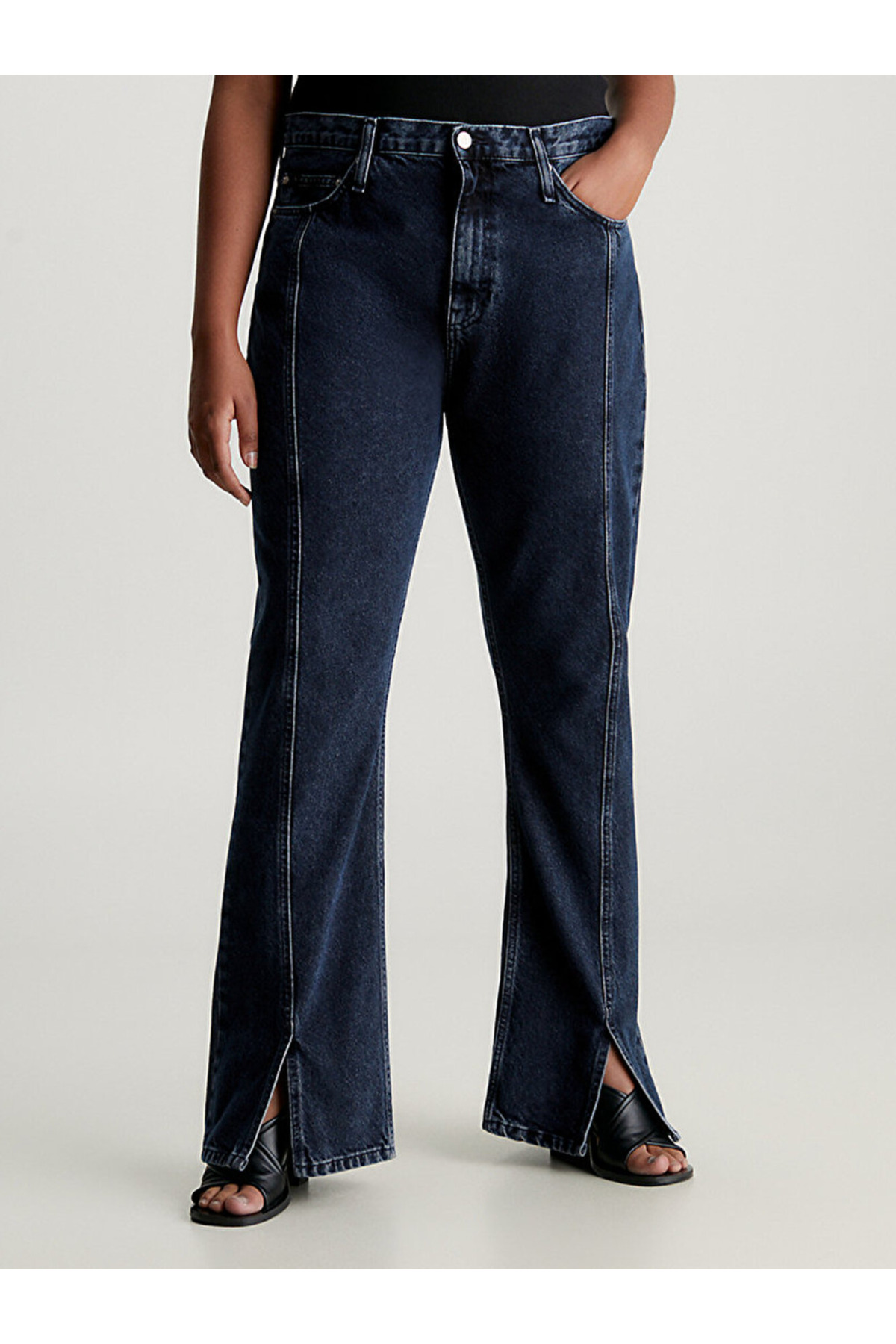 Calvin Klein Split Hem Bootcut Jeans Fiyatı, Yorumları - Trendyol