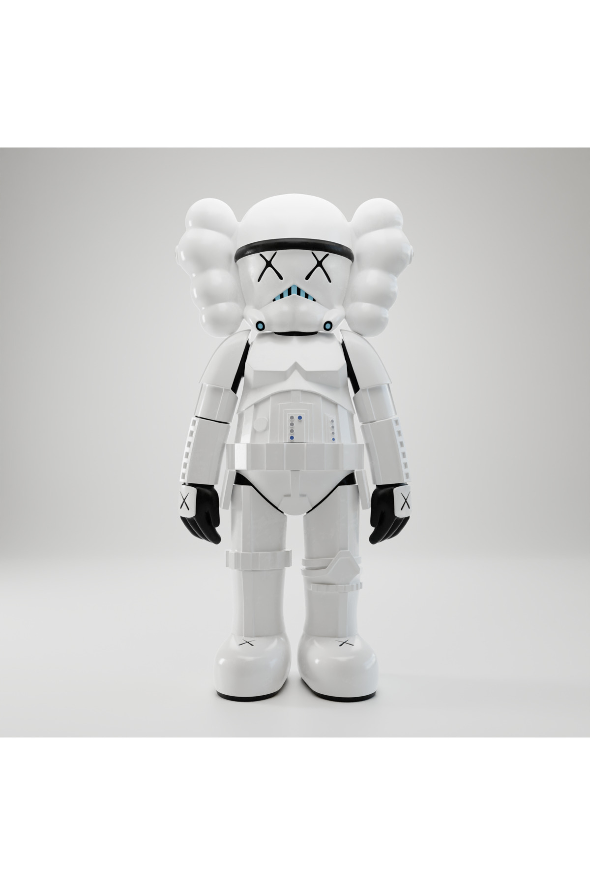 CNQR Kaws Darth Vader Stormtrooper 20cm Beyaz Figür Kaws Xgcdf4192 ...