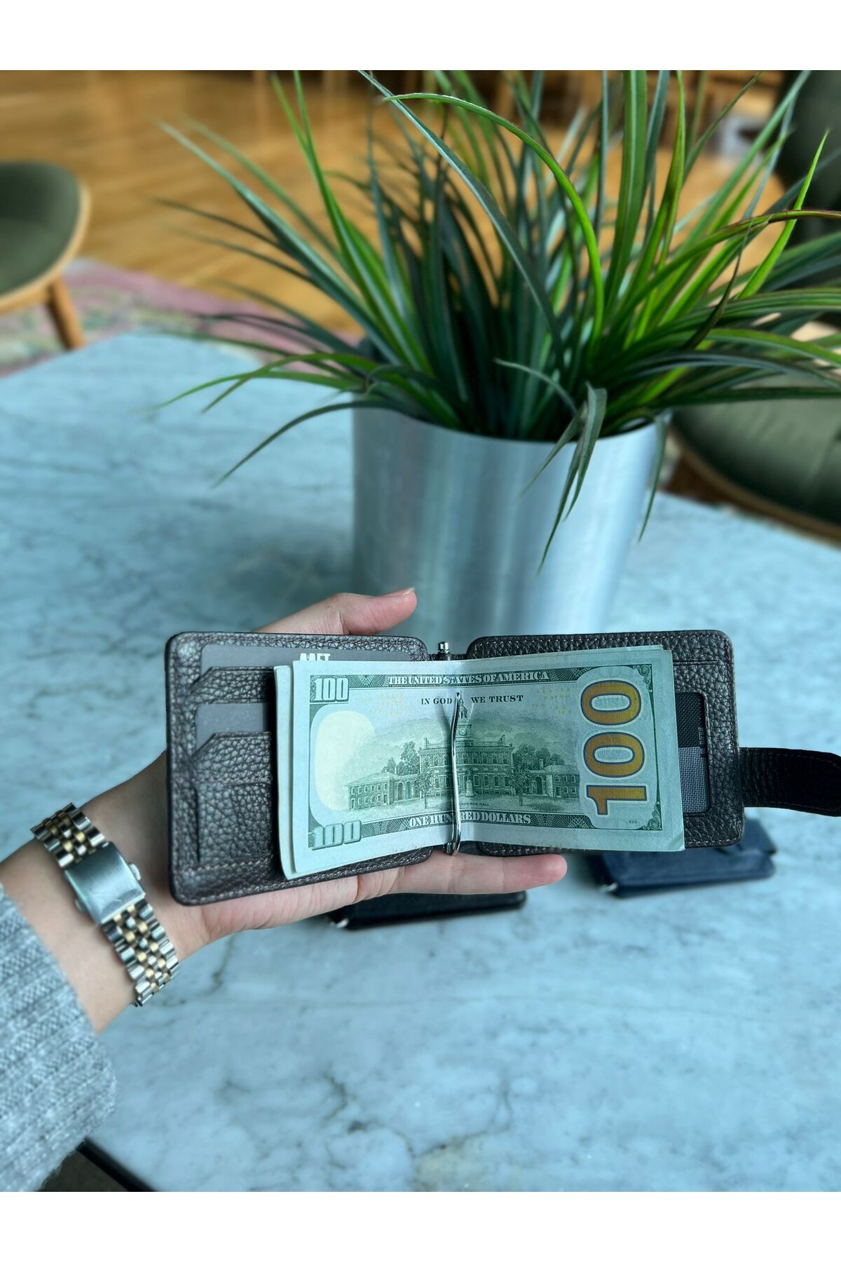 MFT Leather Design Hakiki deri erkek cüzdan kahve(3115) Fiyatı, Yorumları - Trendyol