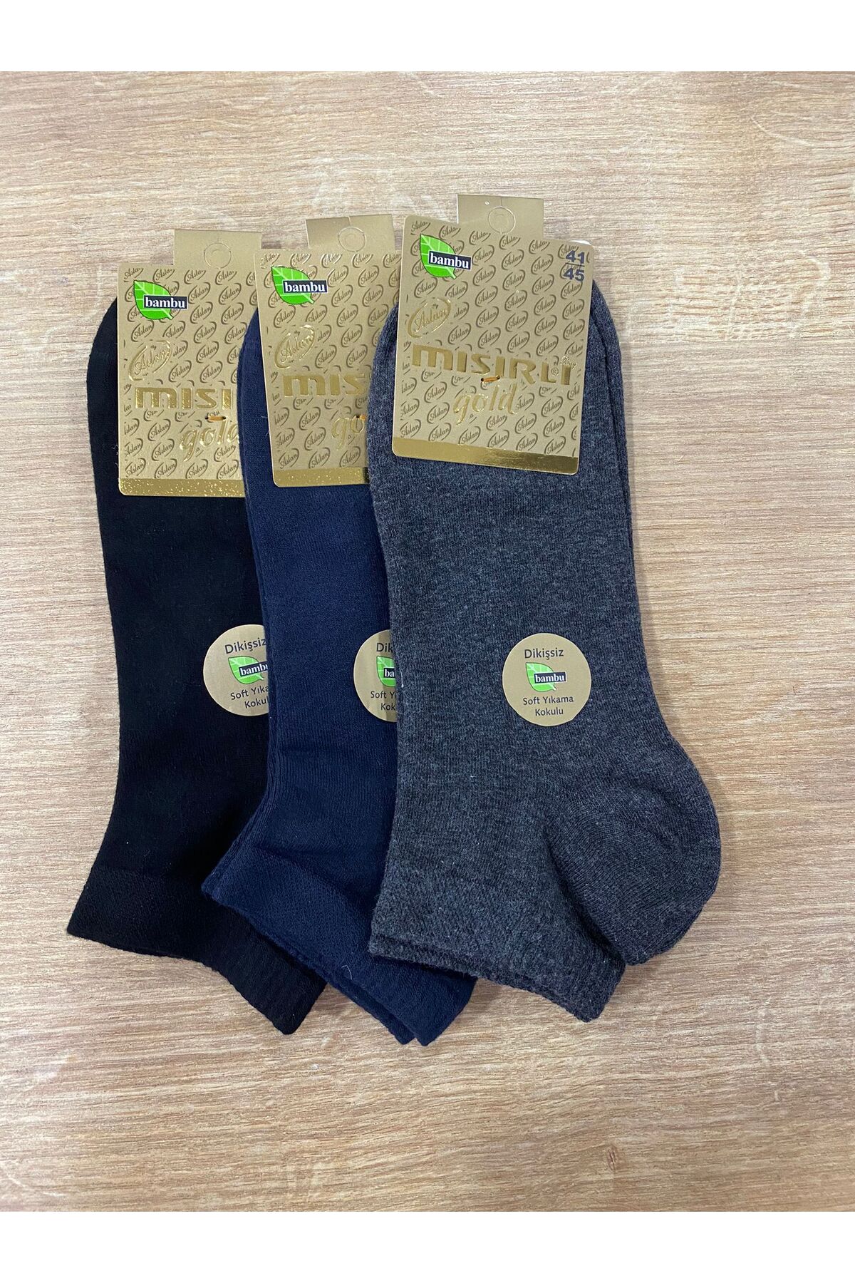ASLAN MISIRLI Erkek Bambu Patik Çorap / 3 Adet Fiyatı, Yorumları - Trendyol