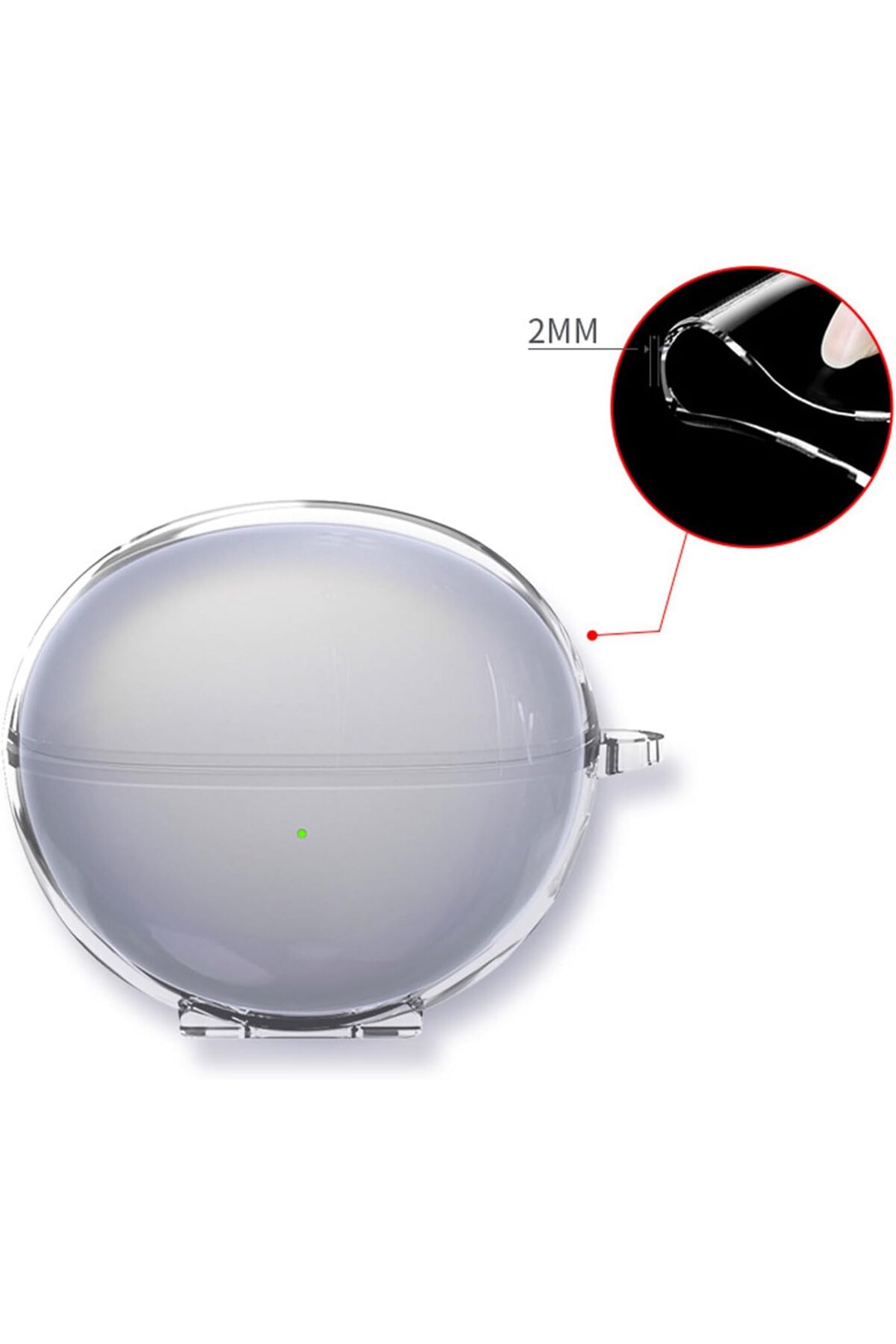 Gpack Huawei FreeClip Kılıf Model Uyumlu Mat Silikon Soft Kancalı SF7 ...