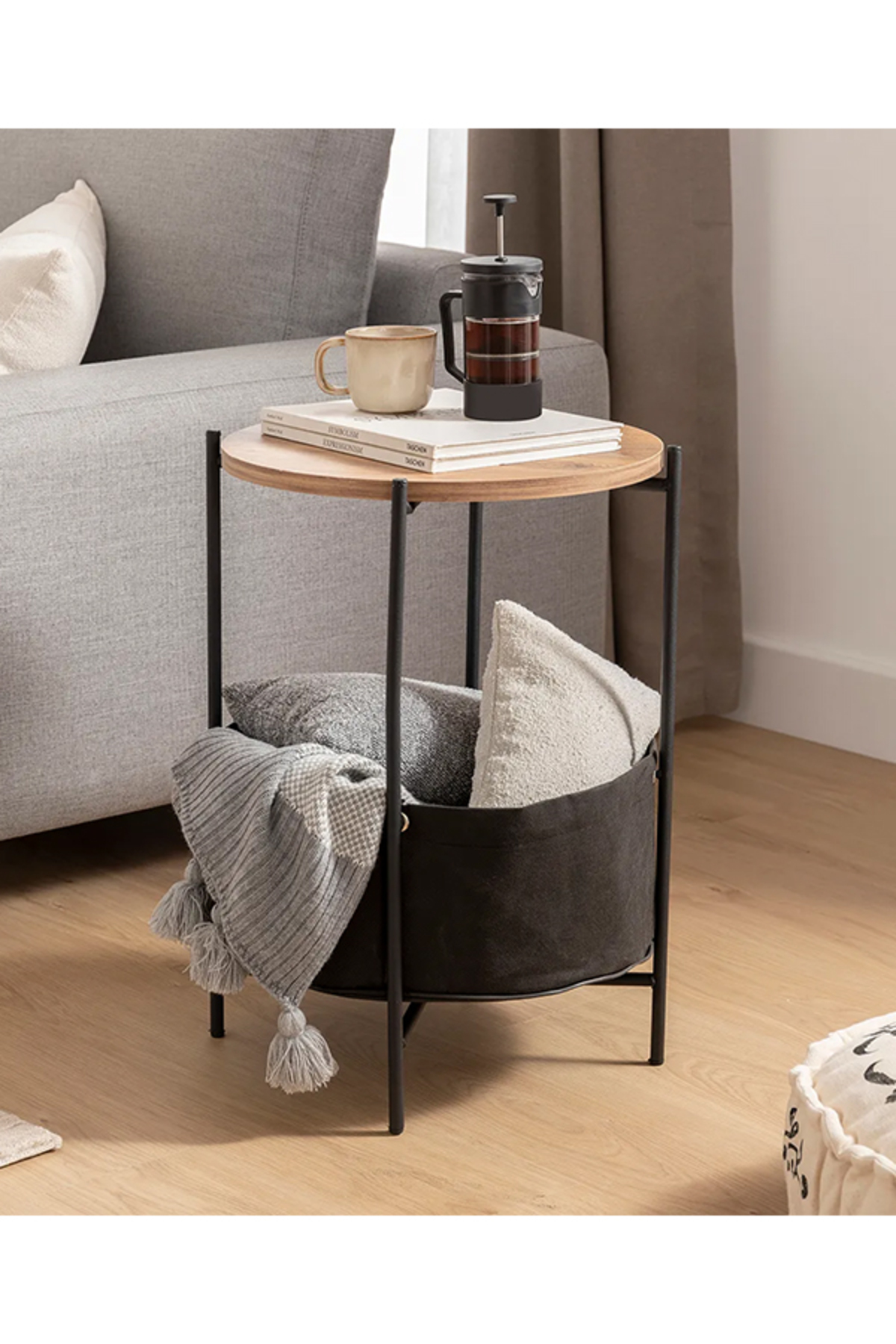 Weblonya Orta Sehpa Çantalı Yan Sehpa Zigon Sehpa 5165 - Fiyatı, Yorumları