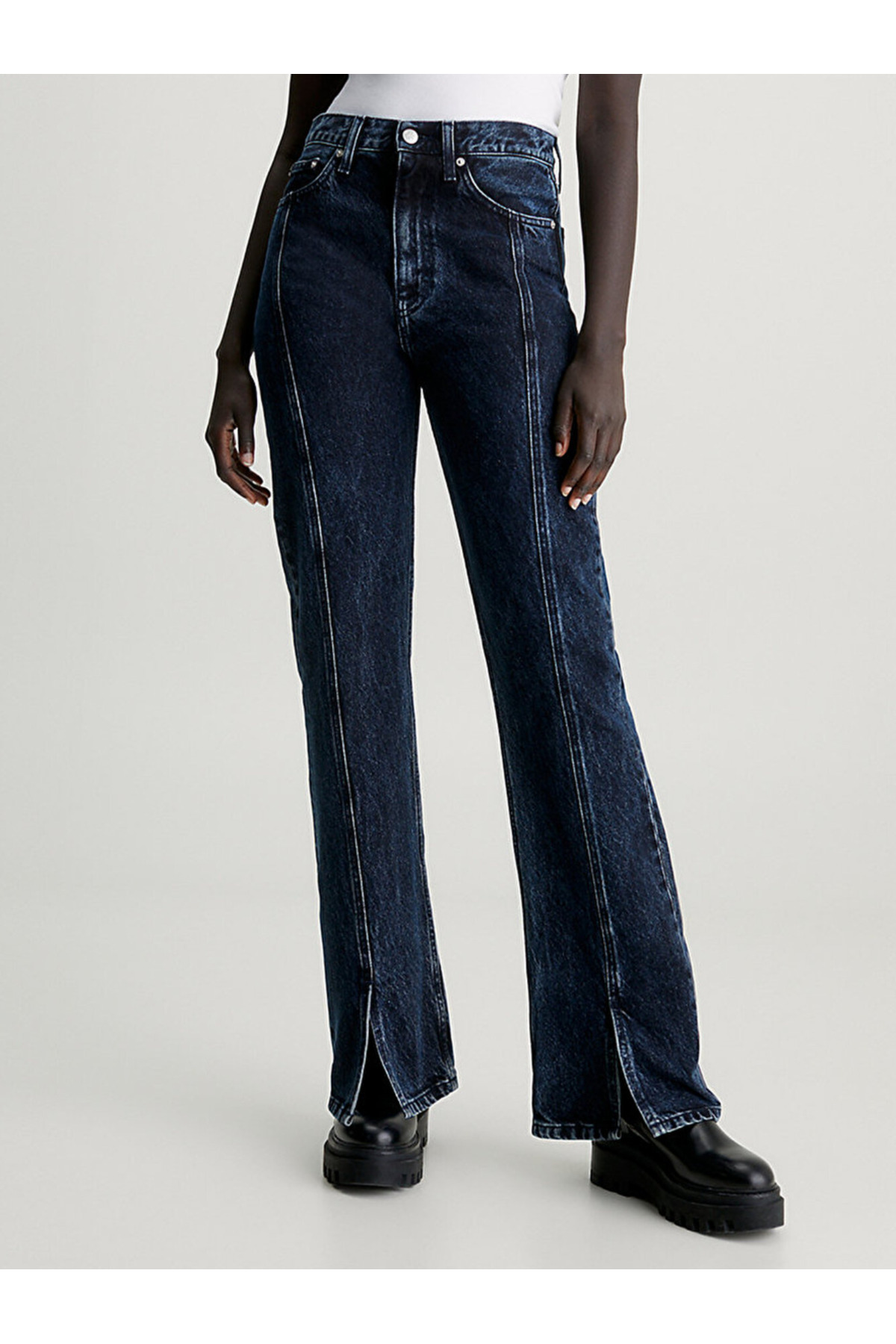 Calvin Klein Split Hem Bootcut Jeans Fiyatı, Yorumları - Trendyol
