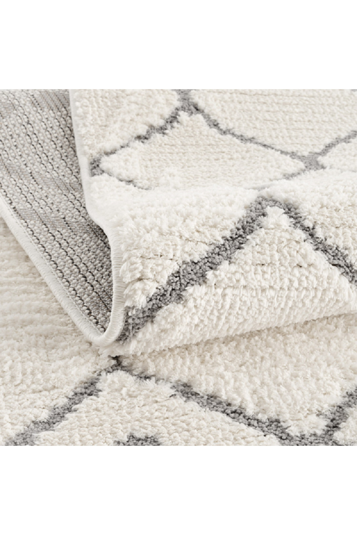 SEYRAN HALI DESEN PALETİ Matta 2022 Bej-Gri Dekoratif Antialerjik ...