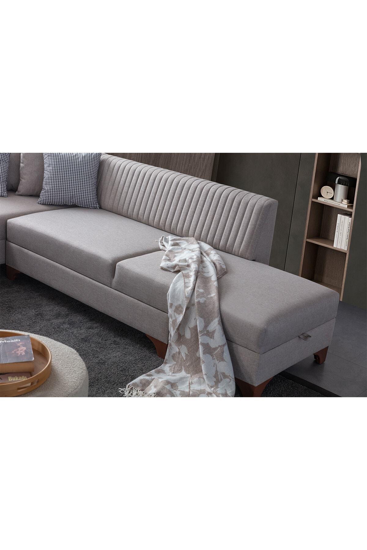 Eymense West Köşe Koltuk Takımı Krem Keten Fiyatı, Yorumları - Trendyol