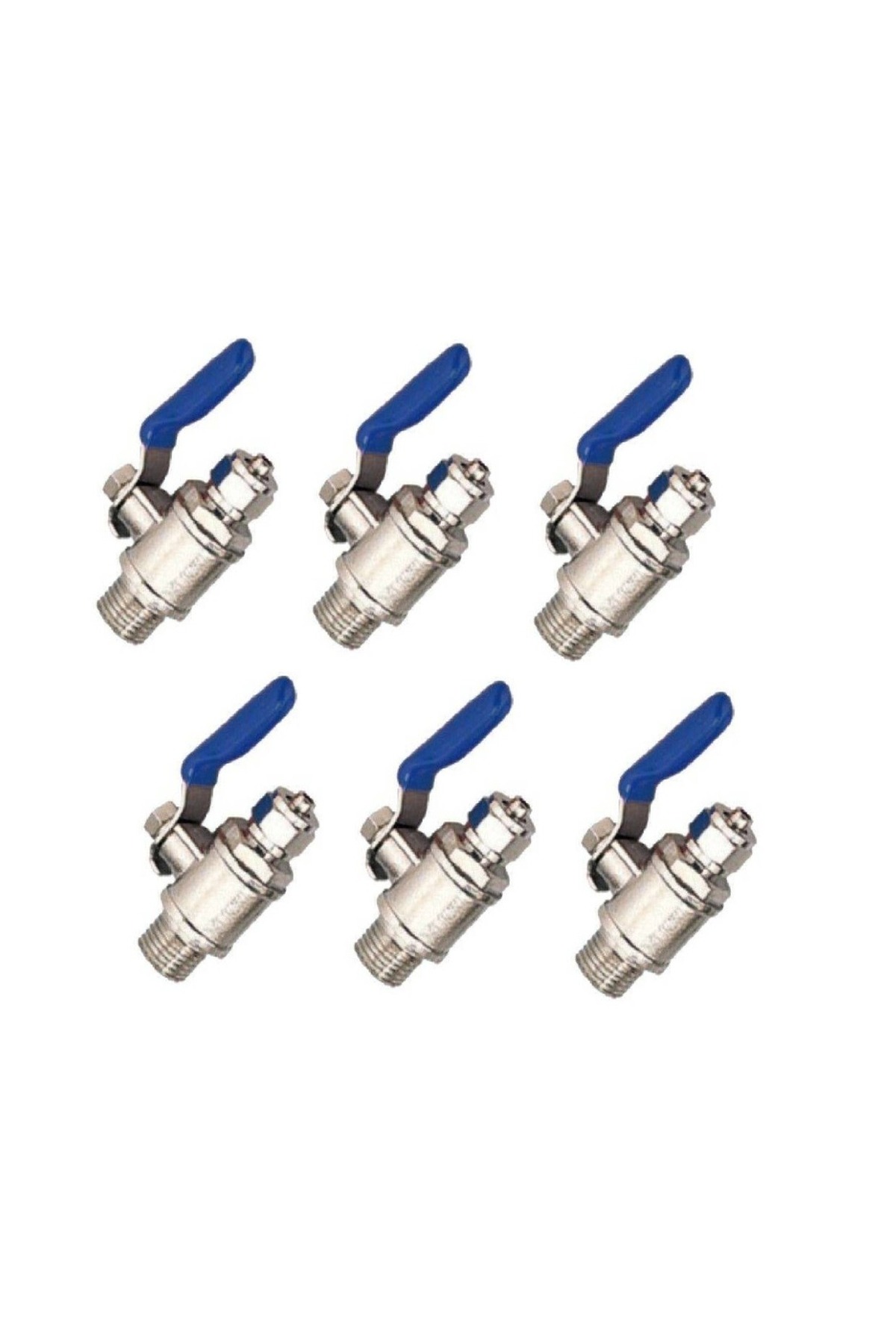 alkalinees 3/8 Küresel Mini Vana Su Arıtma Cihazı Hat Alma Vanası 10 ...