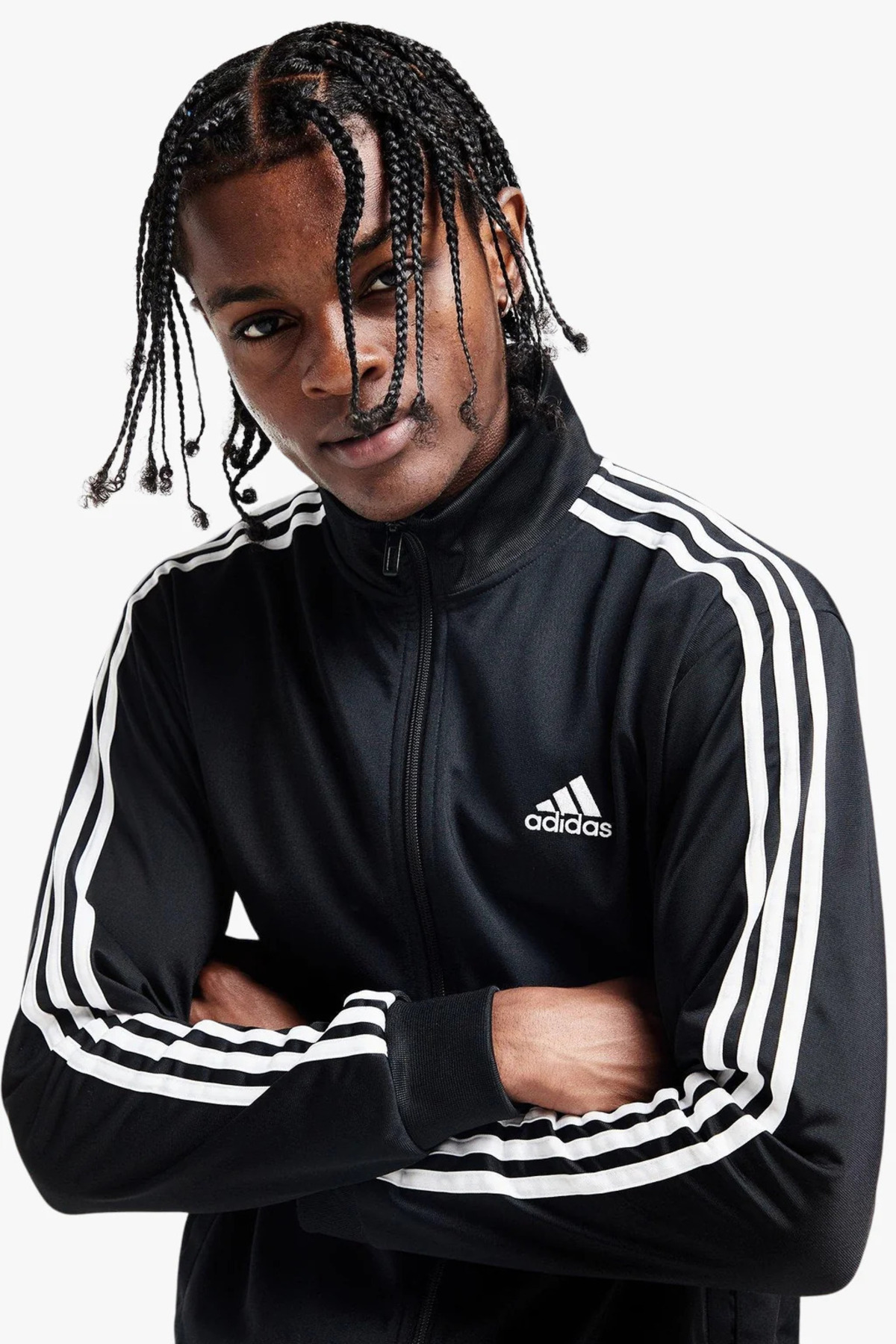 adidas M 3S Tr Tt Ts Men's Casual Tracksuit Set IC6747 Black- Trendyol