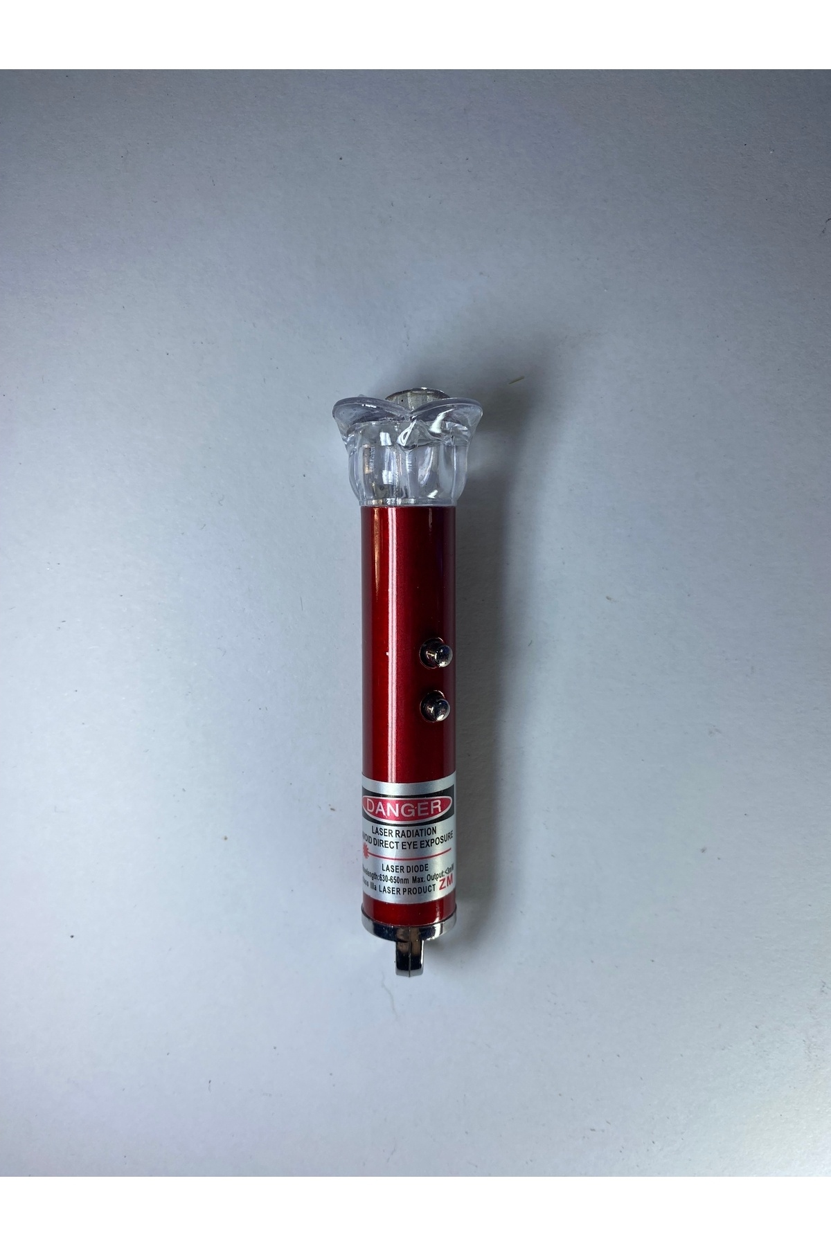 Laser Kırmızı Lazer El Feneri 5 Fonksiyonlu Renkli Işık Mini Lazer ...