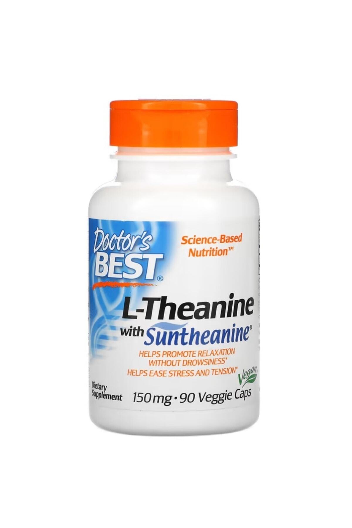 Doctor's Best L-theanine With Suntheanine, 150 Mg, 90 Veggie Caps ...