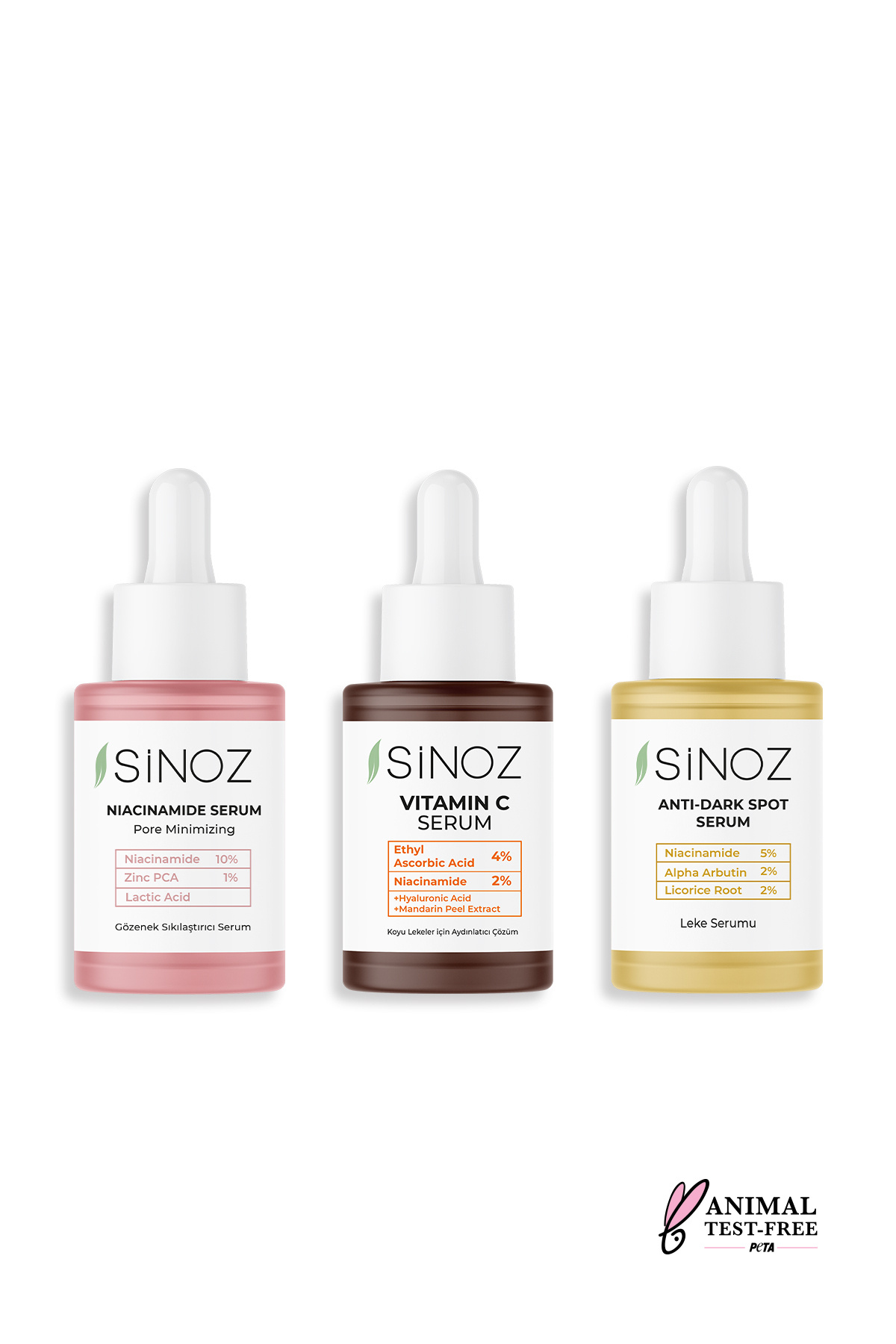 Sinoz Sinoz Leke Karşıtı Cilt Bakım Seti Fiyatı, Yorumları - Trendyol