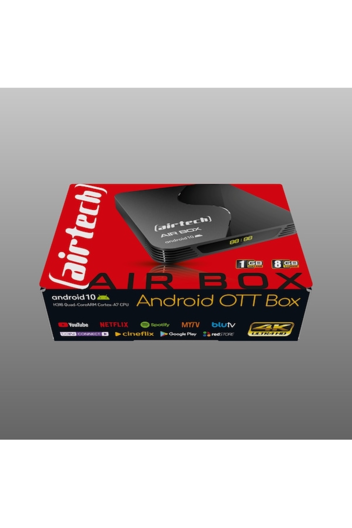 Life Teknoloji Airtech 4k Airbox Mediabox 4k Ultra Hd Android 10 Tv Box ...