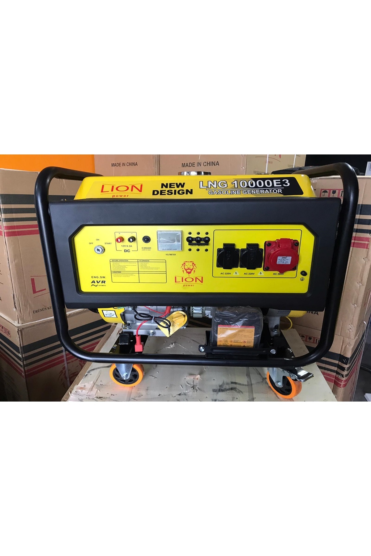 LION POWER LNG 10000E3 Lion Power 10 kVA Benzinli Jeneratör Fiyatı ...