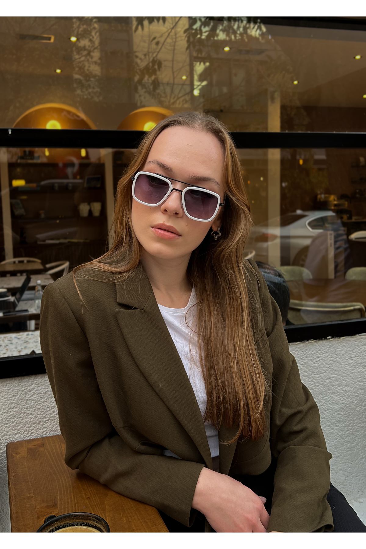 MAIA Eyewear JAYLA White Güneş gözlüğü Fiyatı, Yorumları - Trendyol