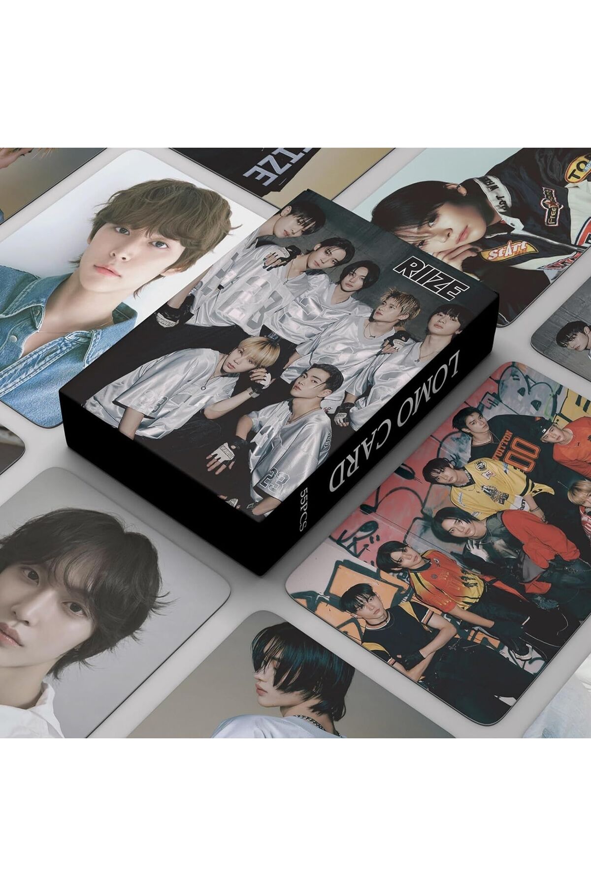 Kpop Dünyasi RIIZE '' Talk Saxy '' Çift Yön Baskılı Lomo Card Seti ...