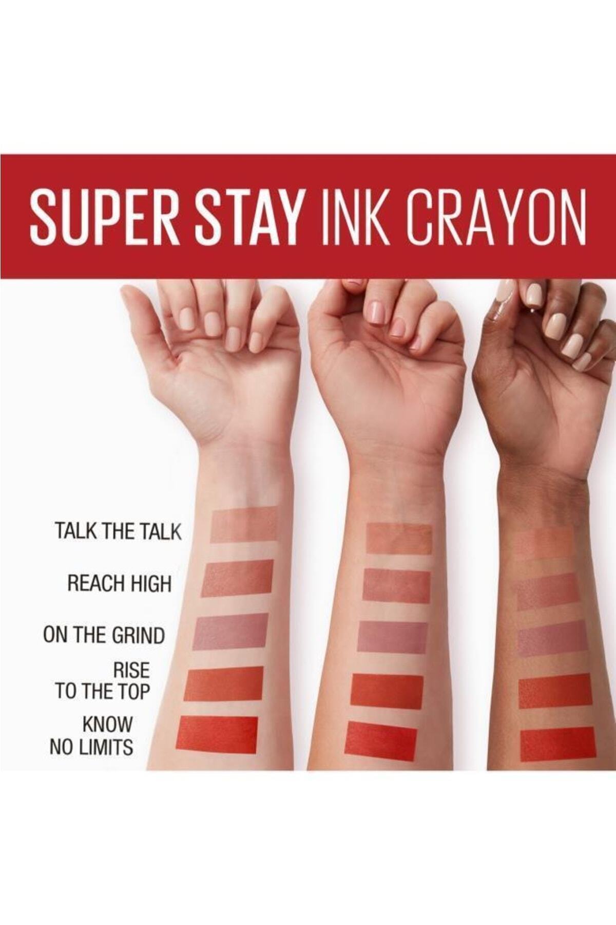 Maybelline New York Super Stay Ink Crayon Kalem Mat Ruj- Spiced Up ...