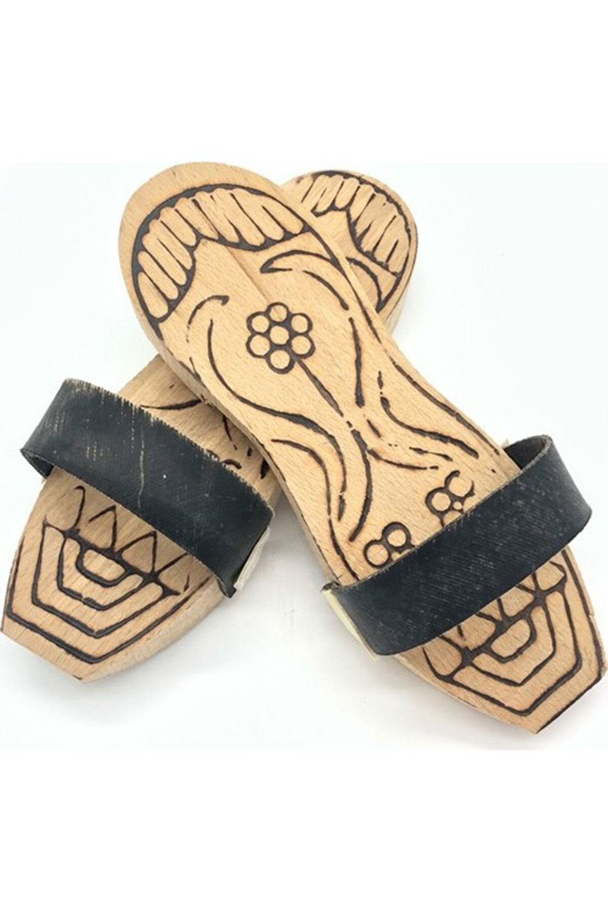 indirimlial Otantik Ahşap Takunya Hamam Terliği Doğal El Yapımı Fiyatı ...