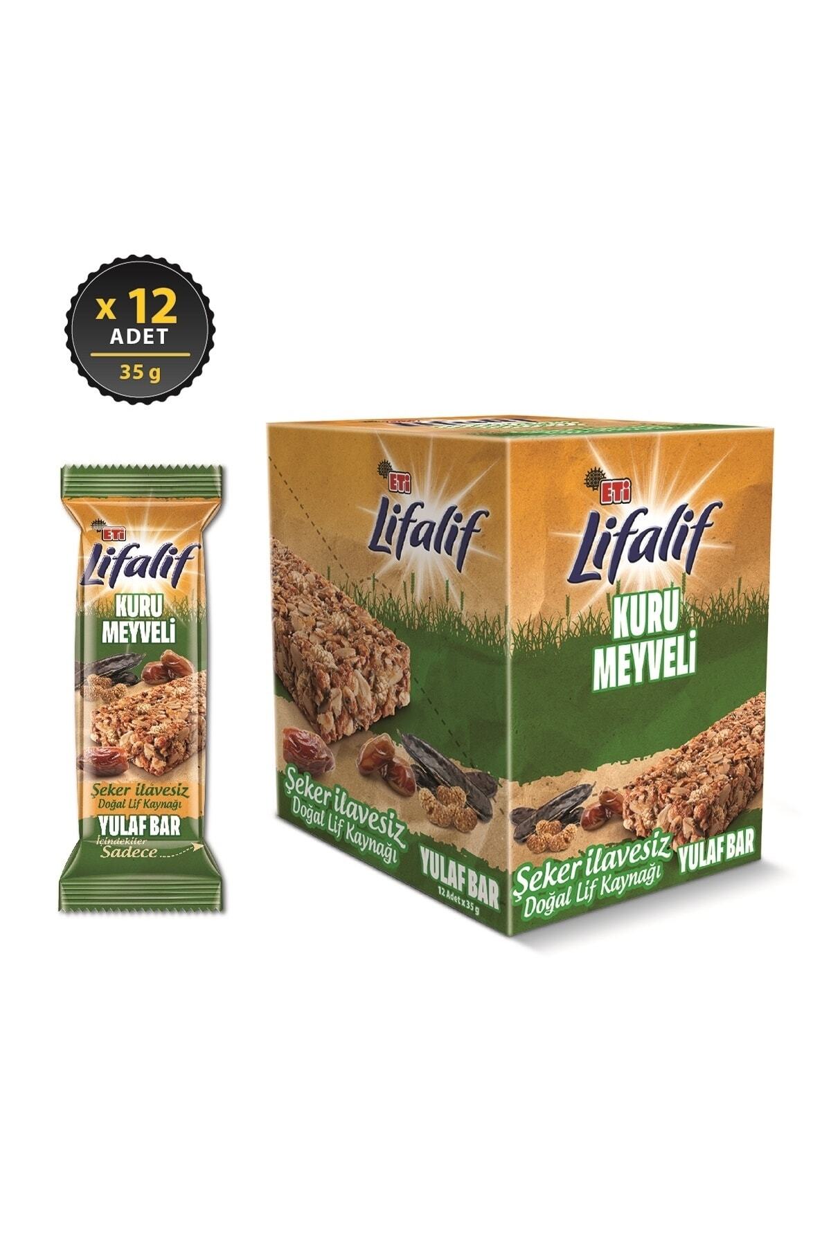 Eti Lifalif Kuru Meyveli Yulaf Bar 35 g x 12 Adet - Fiyatı, Yorumları