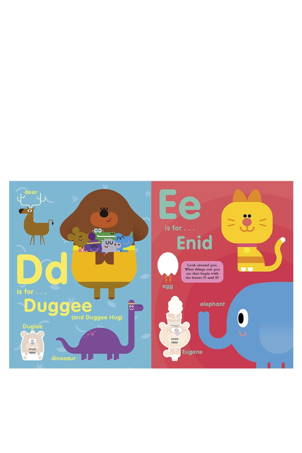 Ladybird Book Ladybird Hey Duggee - Abc Alphabet Sticker Book Fiyatı ...