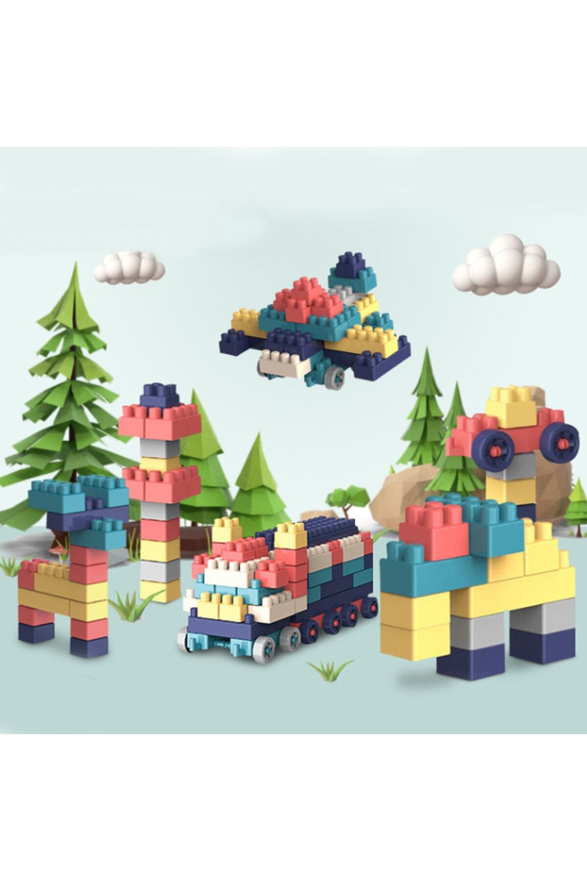 MJ TOYS Yapı Tuğlaları Lego Yaratıcı Yapım Parçaları Kutusu - Çocuklar ...