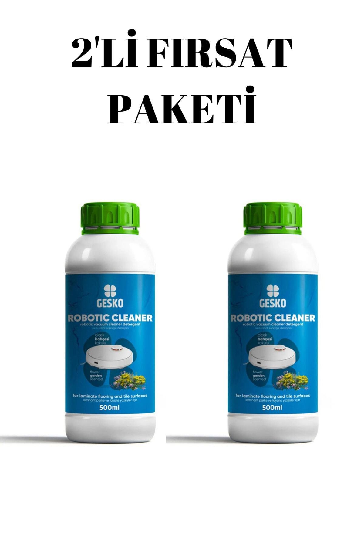 GESKO Robot Süpürge Deterjanı Çiçek Bahçesi Kokulu 2x500 ml Fiyatı ...