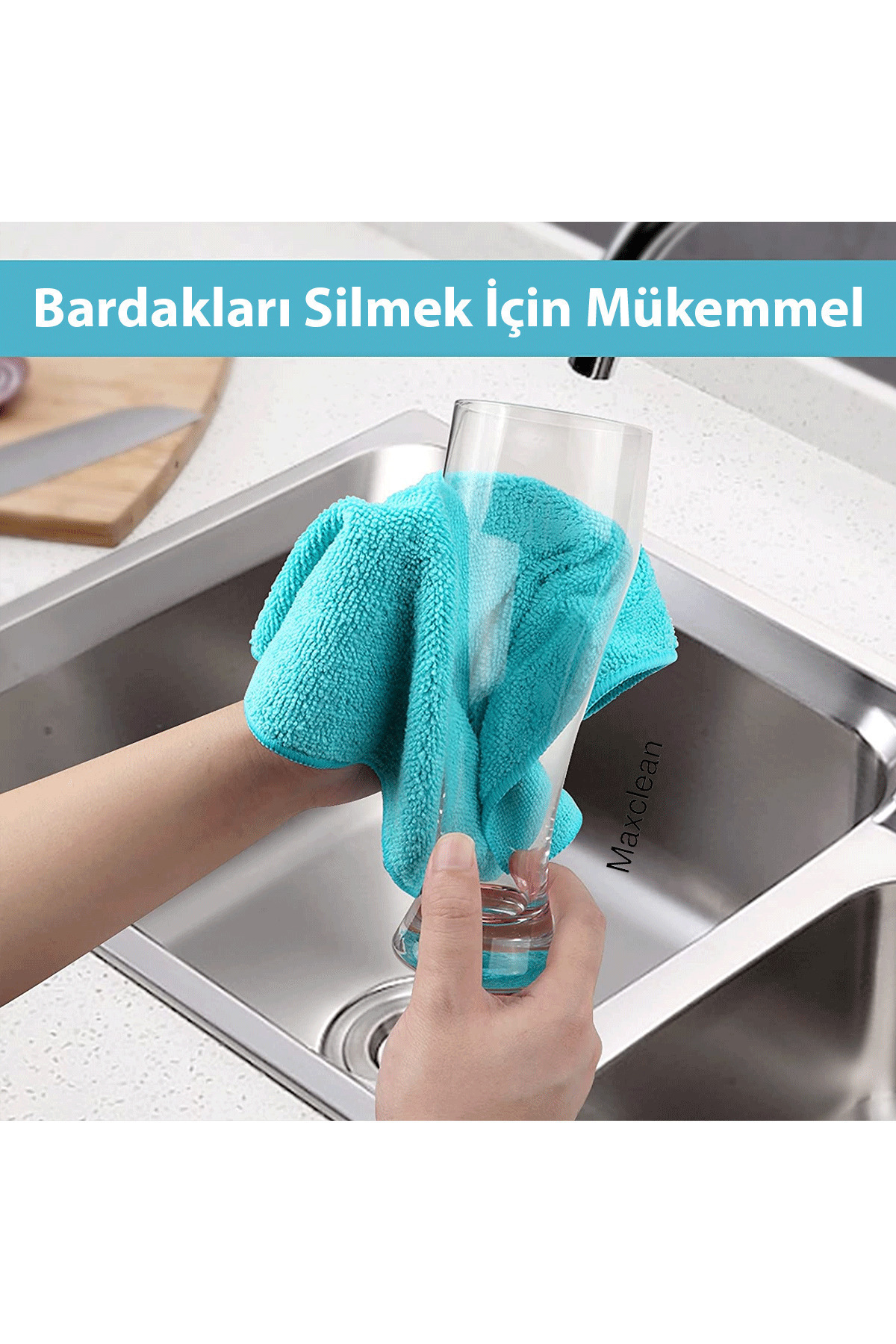 MaxClean Mikrofiber Temizlik Bezi 20'li 40x40 Mutfak Yer Banyo Temizleme Bezi - Fiyatı, Yorumları