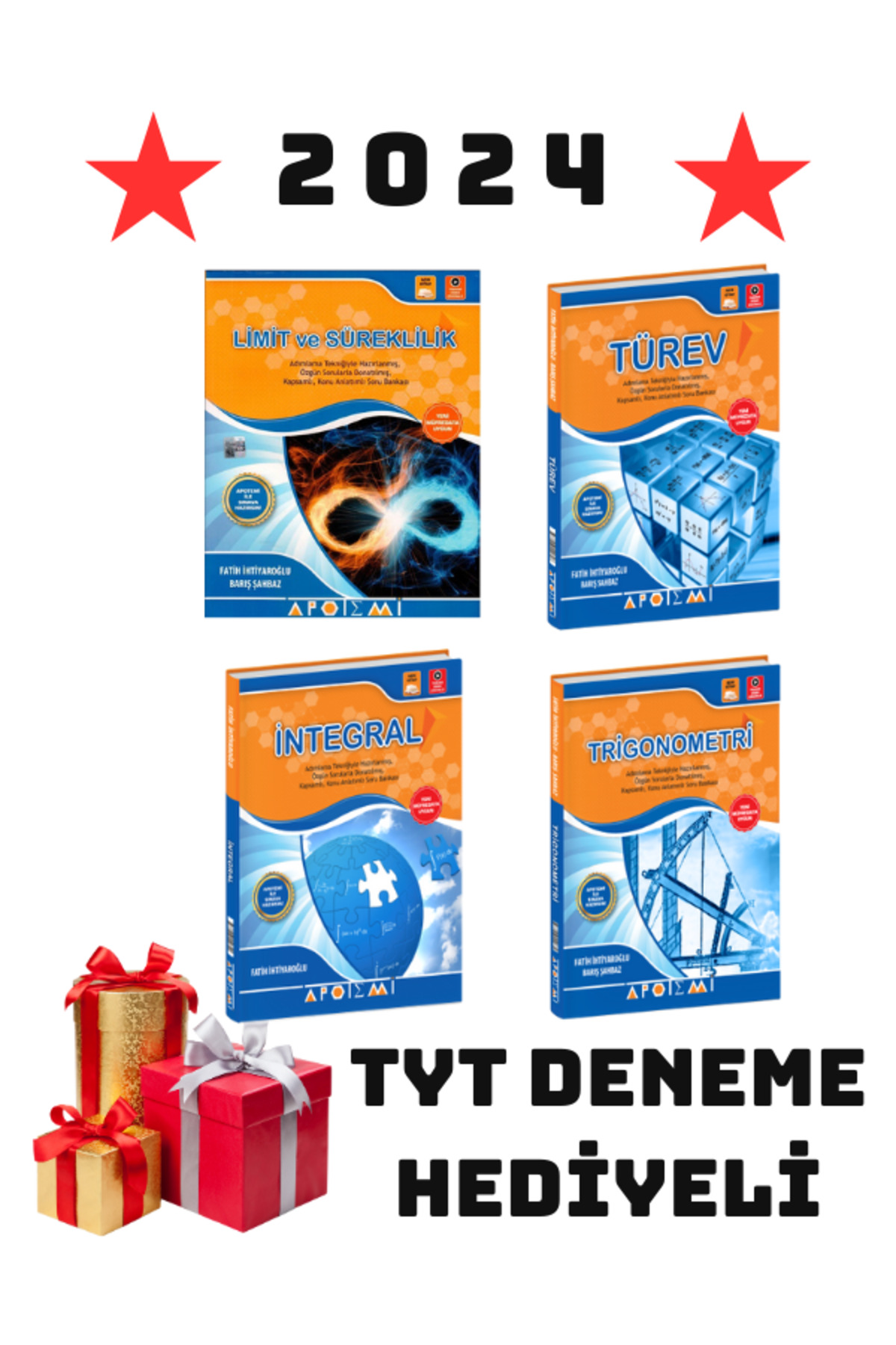 Apotemi Yayınları APOTEMİ MATEMATİK LİMİT ve SÜREKLİLİK TÜREV İNTEGRAL TRİGONOMETRİ - 2023-24 ...