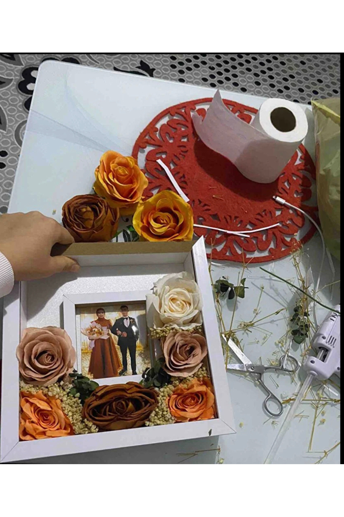 CFA DEKOR Anı Çerçevesi 25x25 Harketli Cam Fiyatı, Yorumları - Trendyol