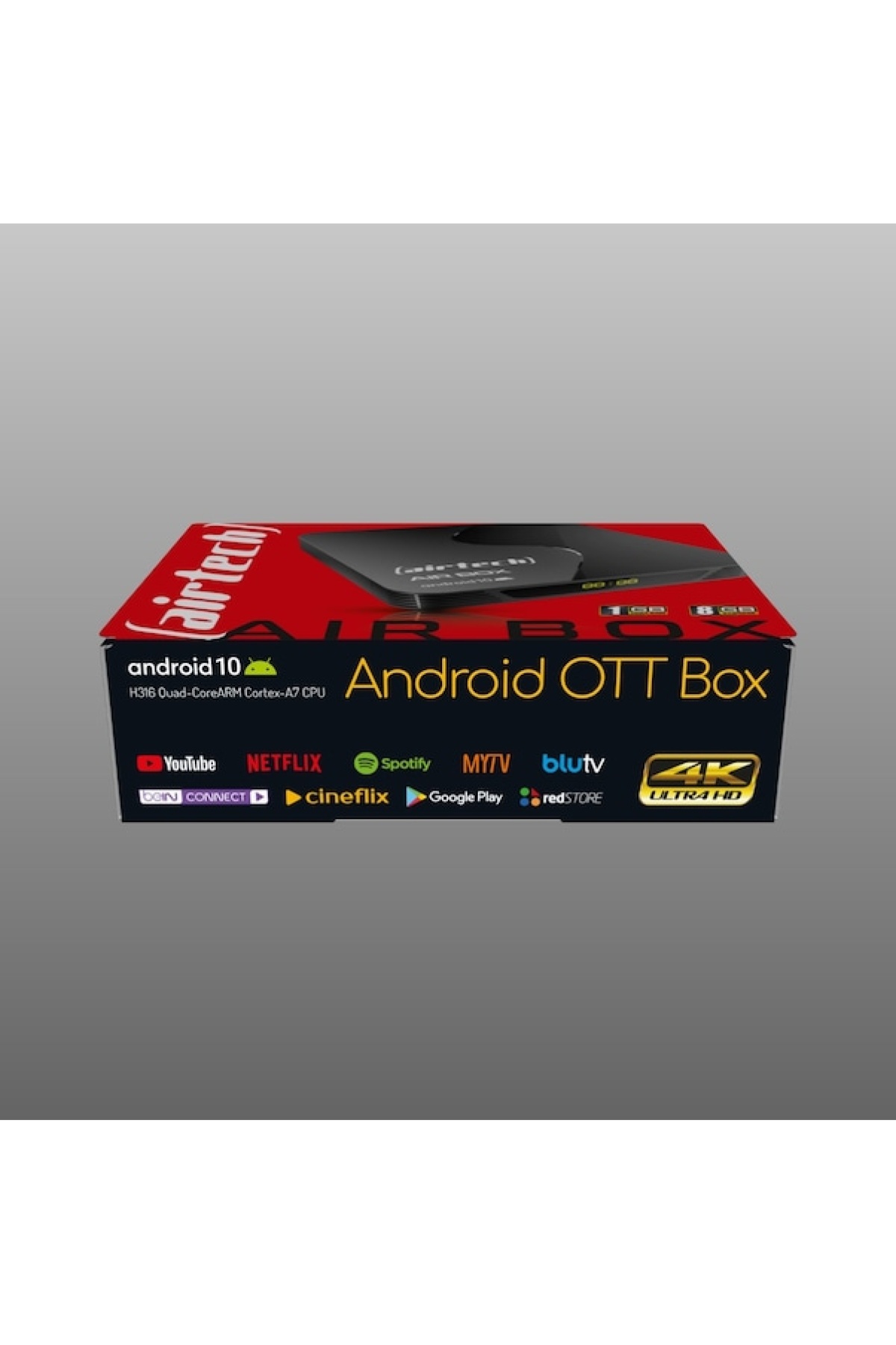 Life Teknoloji Airtech 4k Airbox Mediabox 4k Ultra Hd Android 10 Tv Box ...