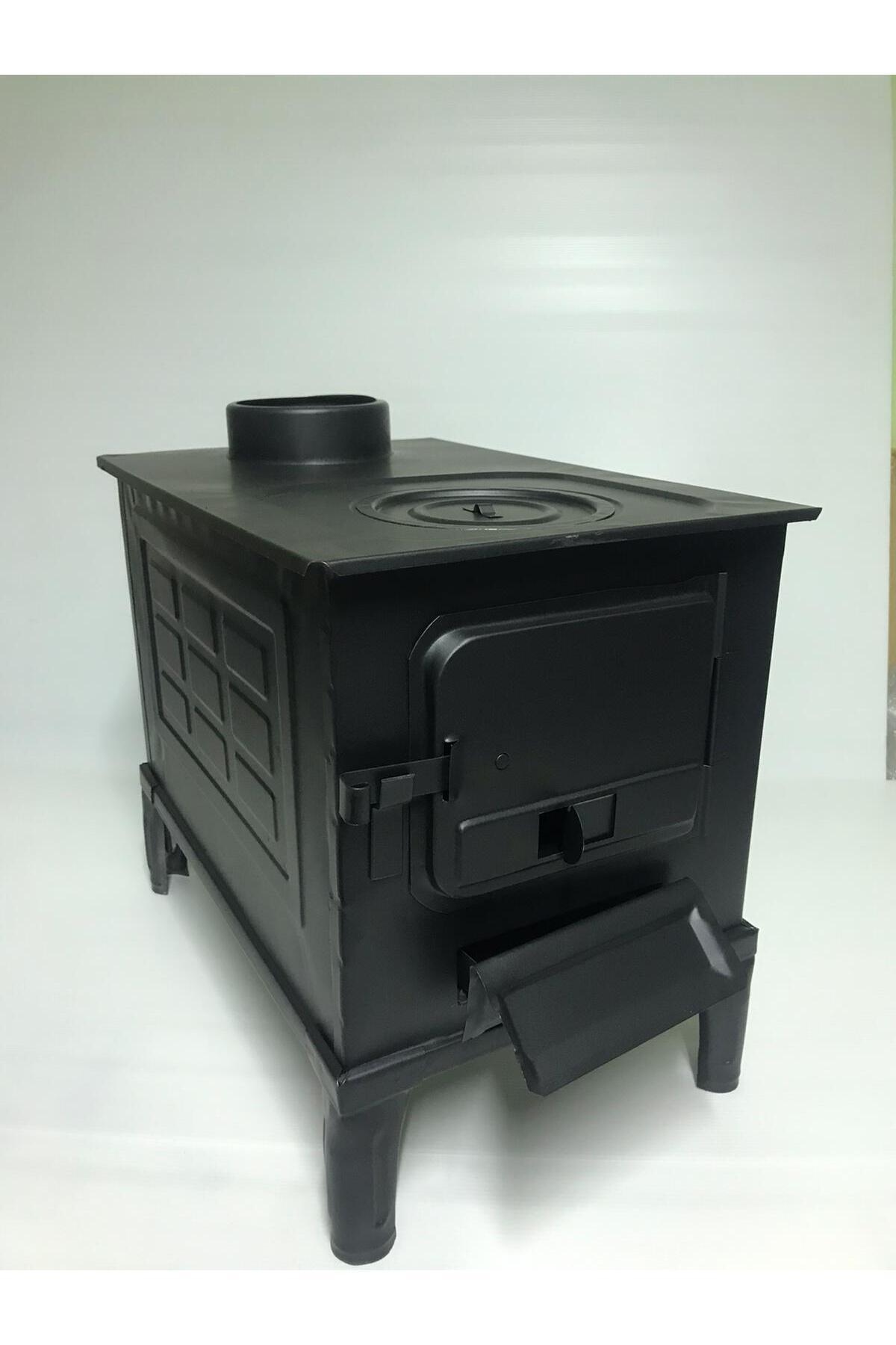 özekim Çadır Sobası Siyah Boyalı Mini Ördek Soba (kovasız) Kamp Sobası ...
